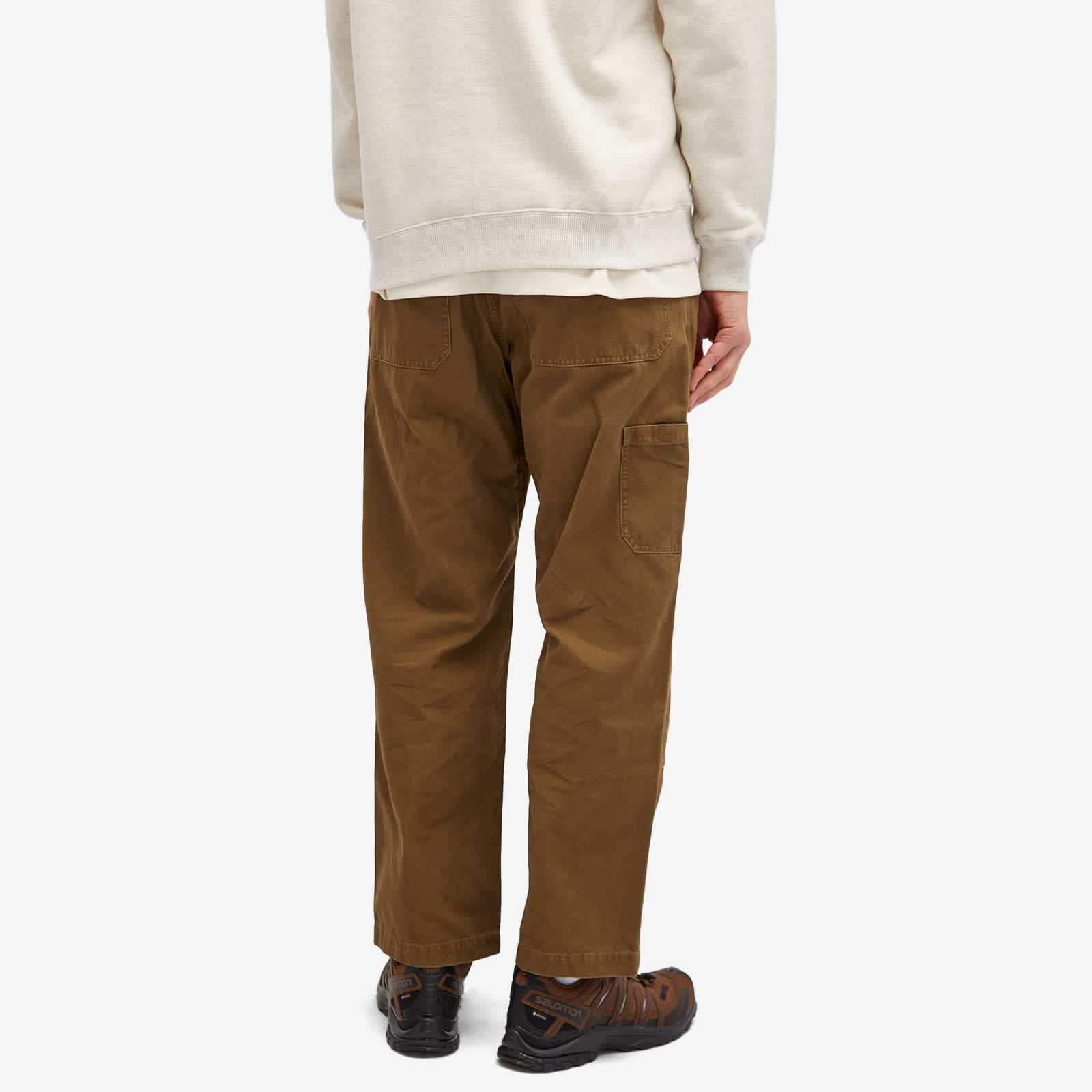 Gramicci Canvas Double Knee Pants Dusted Olive | END. (US)