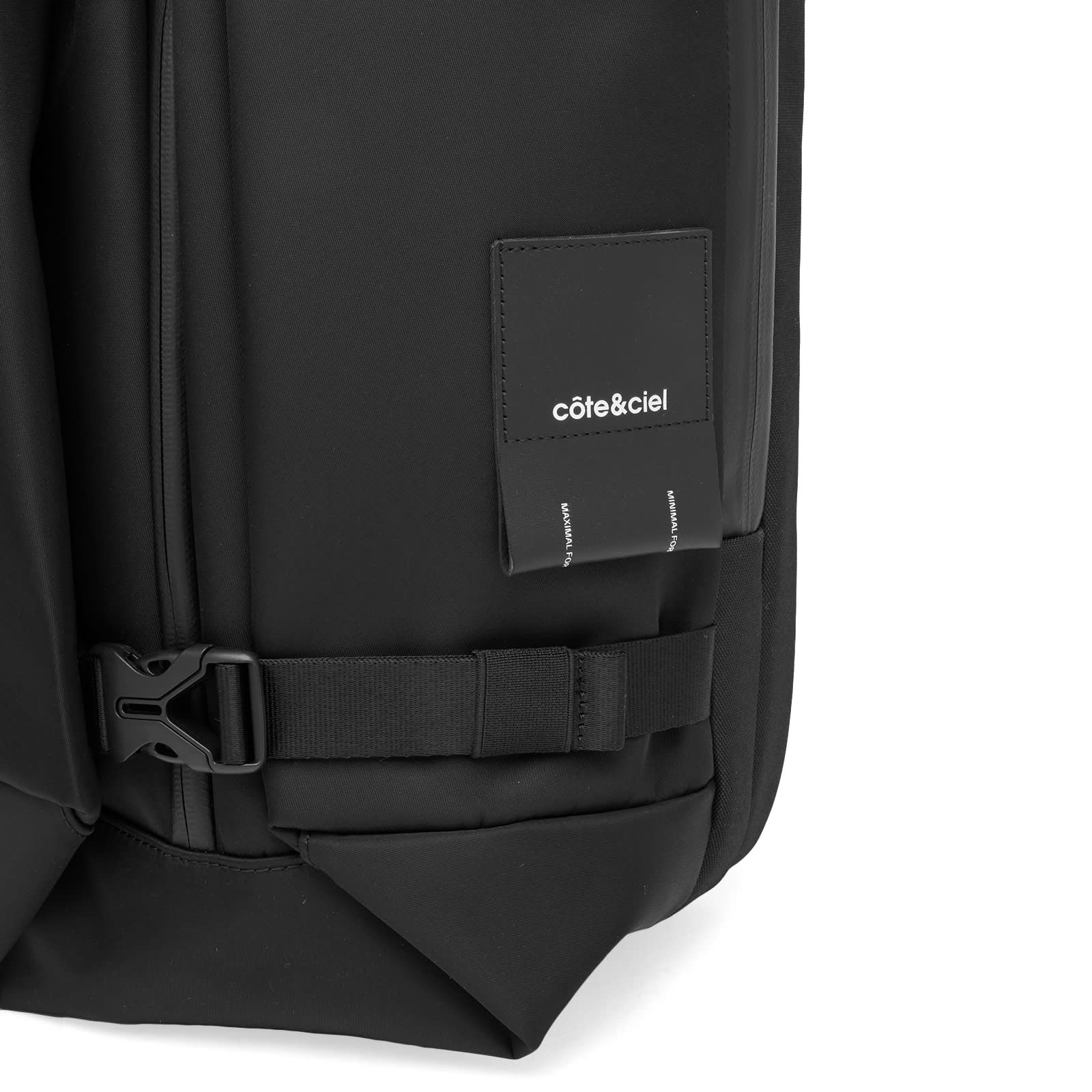 Cote&Ciel Yukon Sleek Backpack Black | END. (GB)