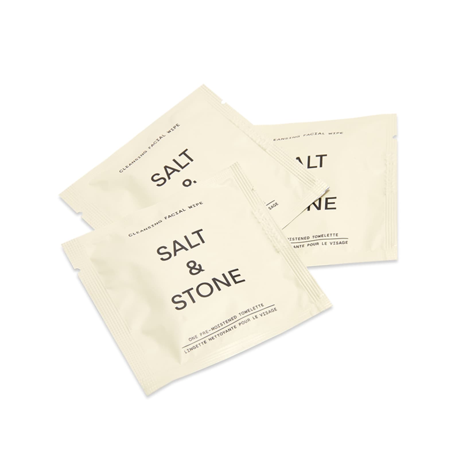 Salt & Stone Cleansing Facial Wipes 20Pcs | END. (US)