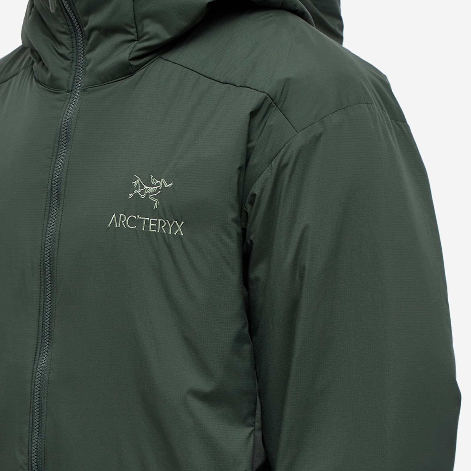 Arc'teryx Atom LT Hooded Jacket Conifer | END. Arc'teryx Atom LT Hooded Jacket Conifer | END.