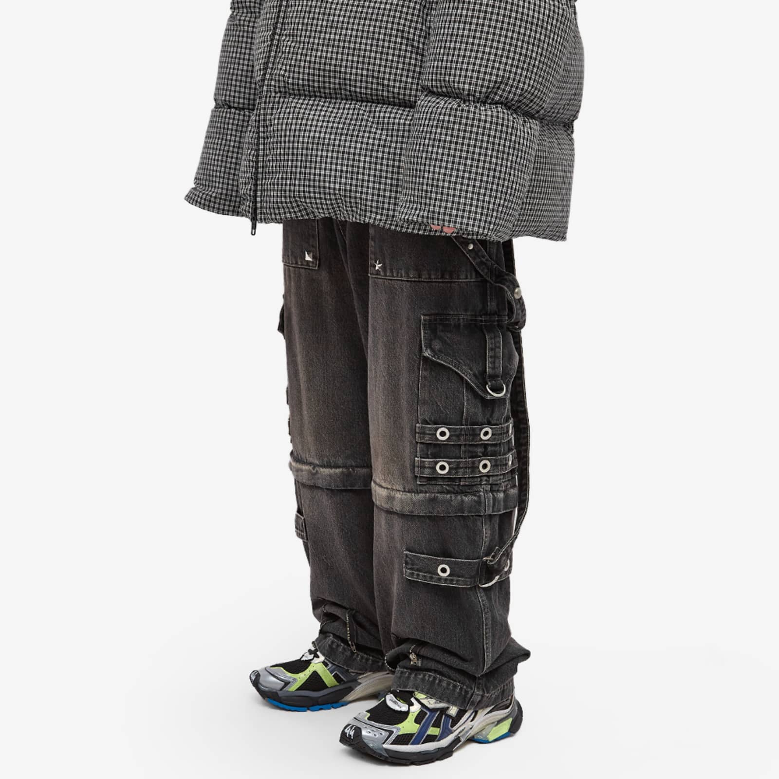 Balenciaga Raver Baggy Jeans Washed Black | END. (CN)