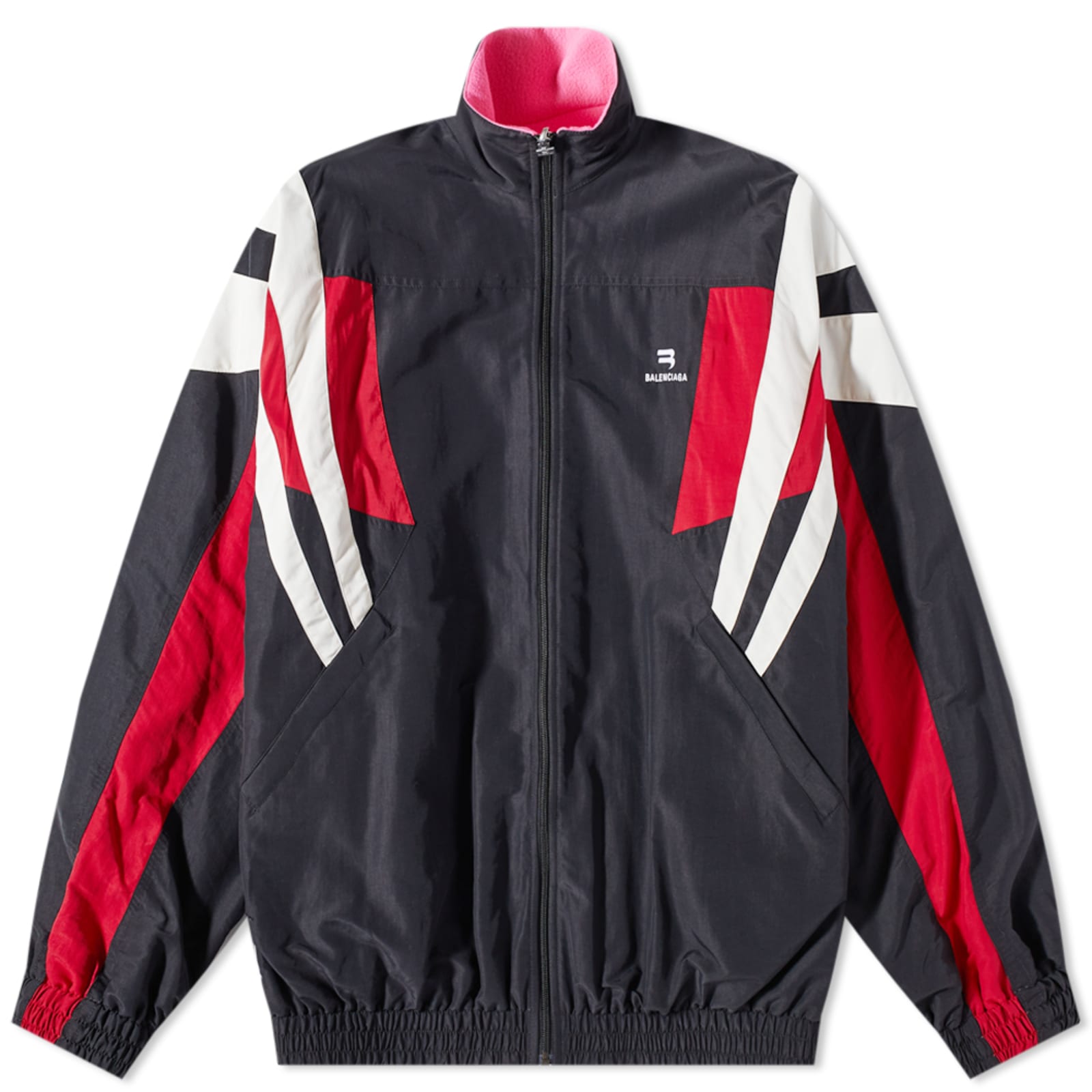 Balenciaga Reversible Tracksuit Jacket Black | END. (US)