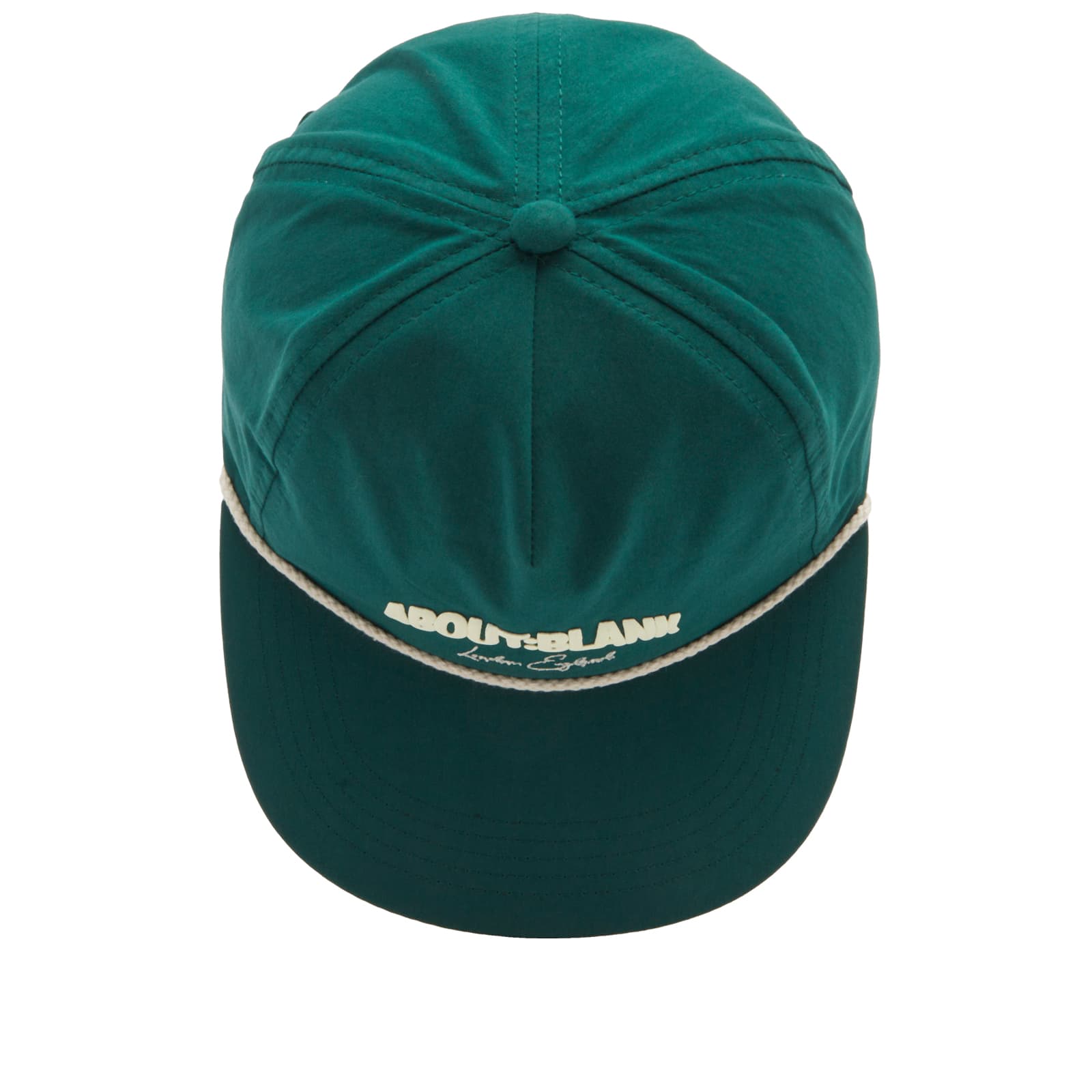 about:blank Rope Cap Epsom Green & Ecru | END. (US)
