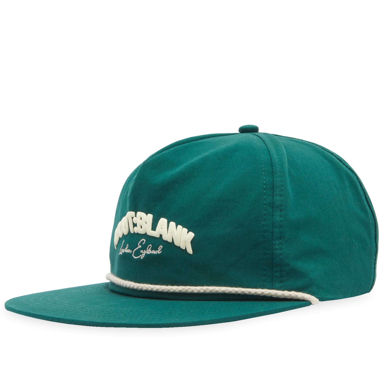 about:blank Rope Cap Epsom Green & Ecru | END. (US)