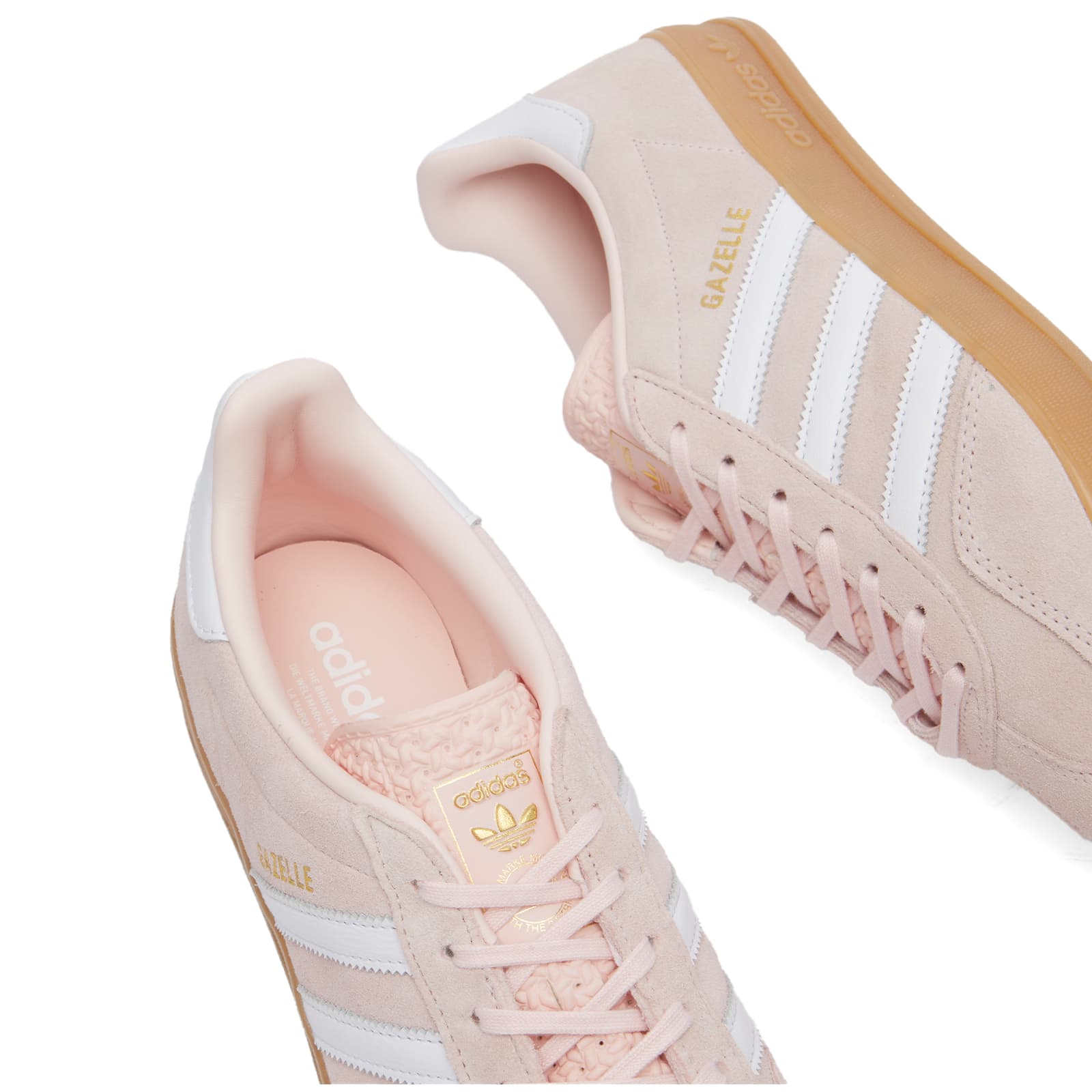 Adidas Gazelle Indoor W Sandy Pink, White & Gum | END. (US)