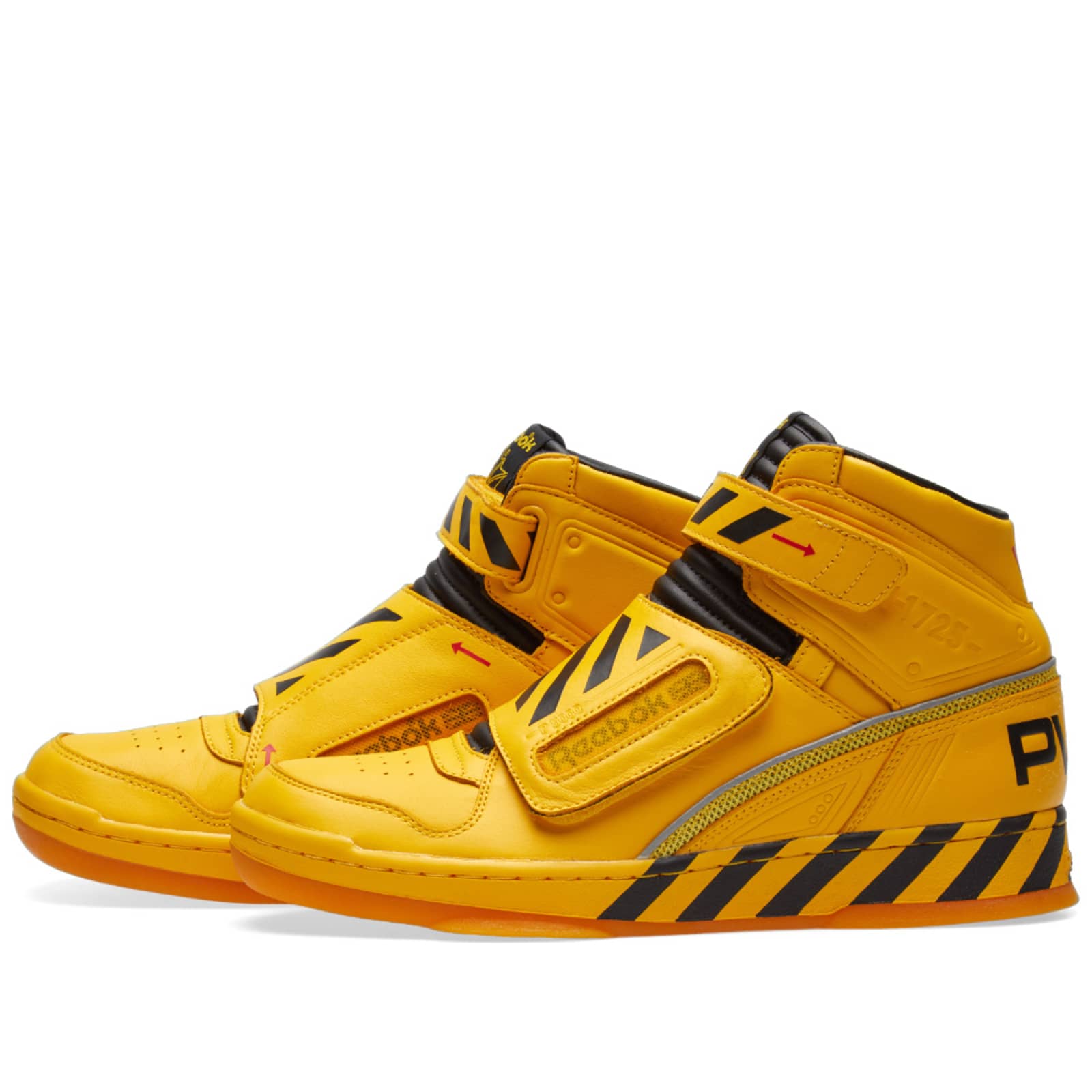 Reebok Alien Stomper Mid 'The Final Scene' Yellow & Black | END. (UK)