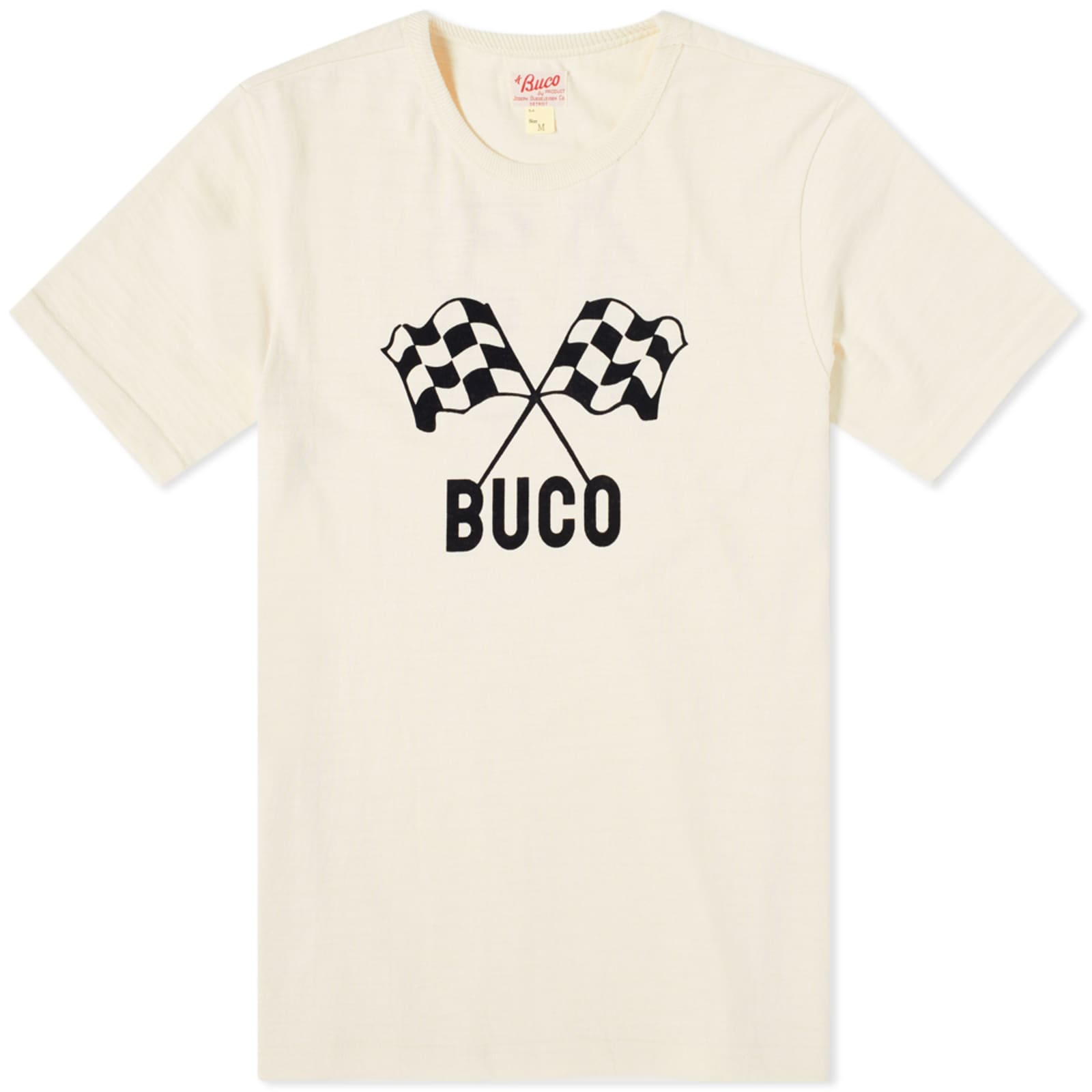 The Real McCoys Buco 43 T-Shirt Ecru | END. (GB)