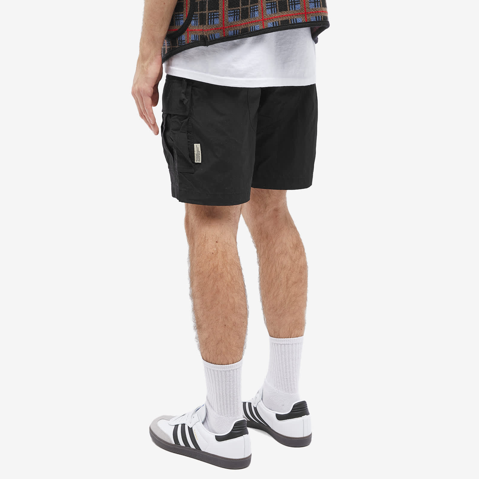 thisisneverthat Nylon Ripstop Cargo Shorts Black | END.