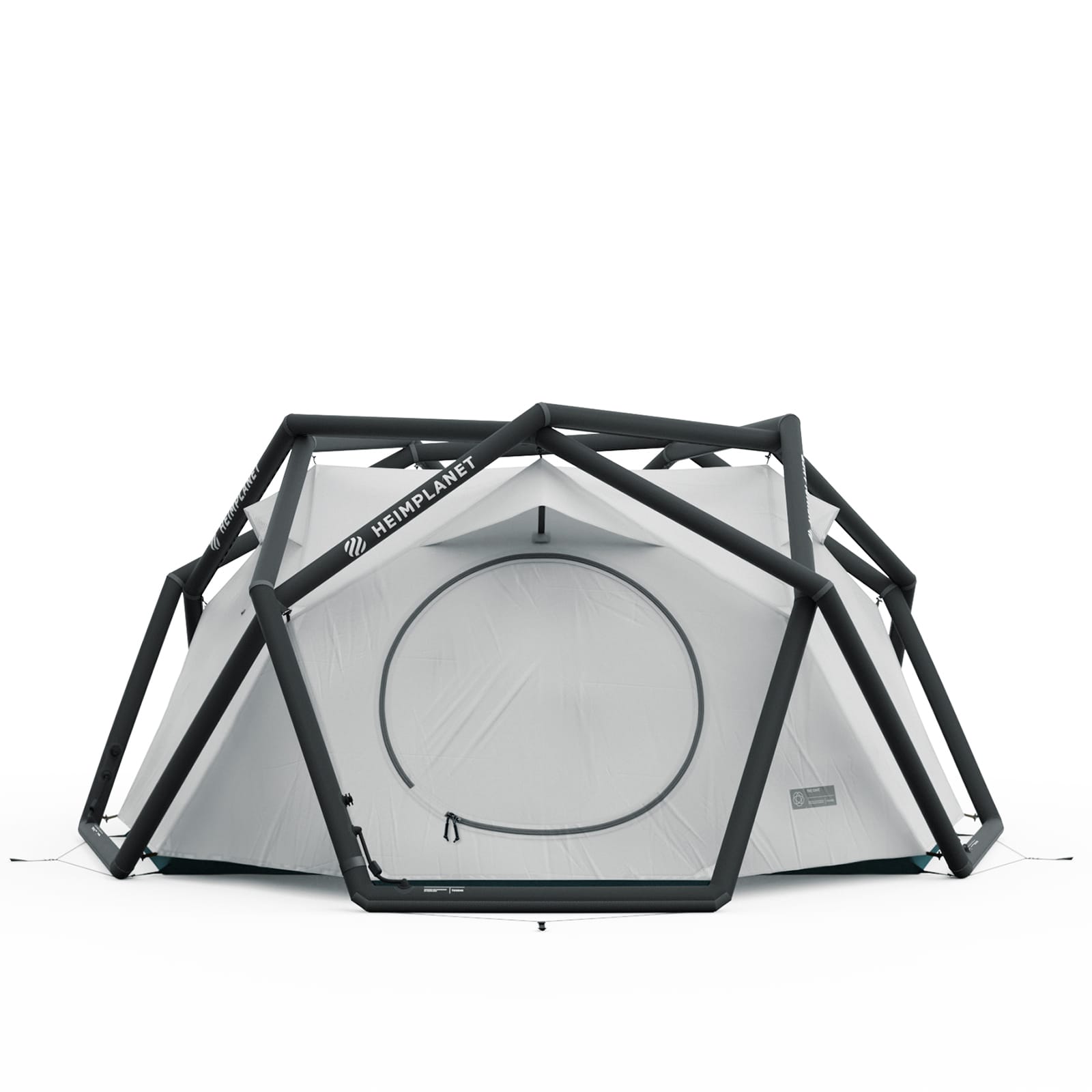 Heimplanet The Cave Inflatable Tent Light Grey & Anthracite | END. (US)