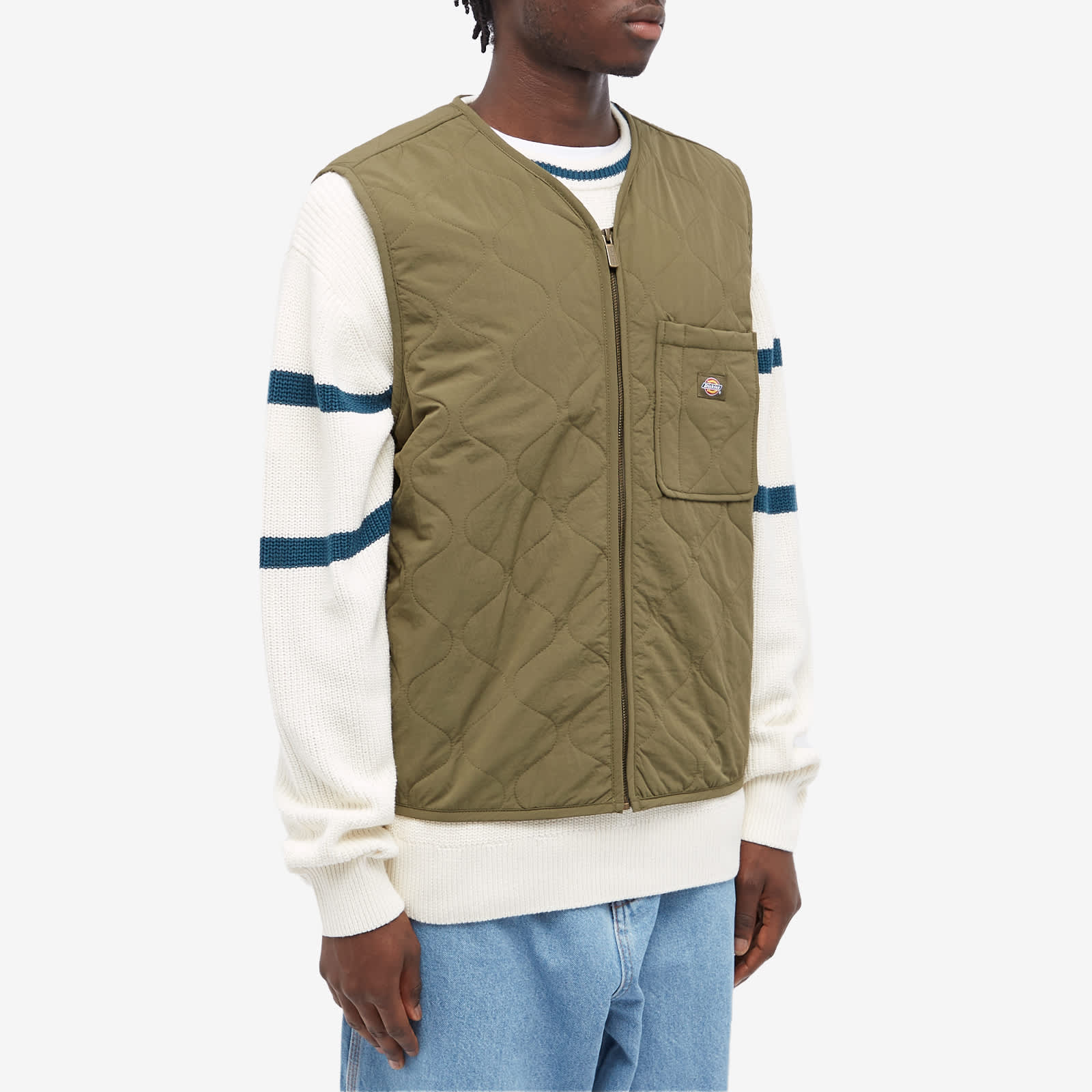 Dickies Thorsby Liner Vest Military Green | END. (GB)