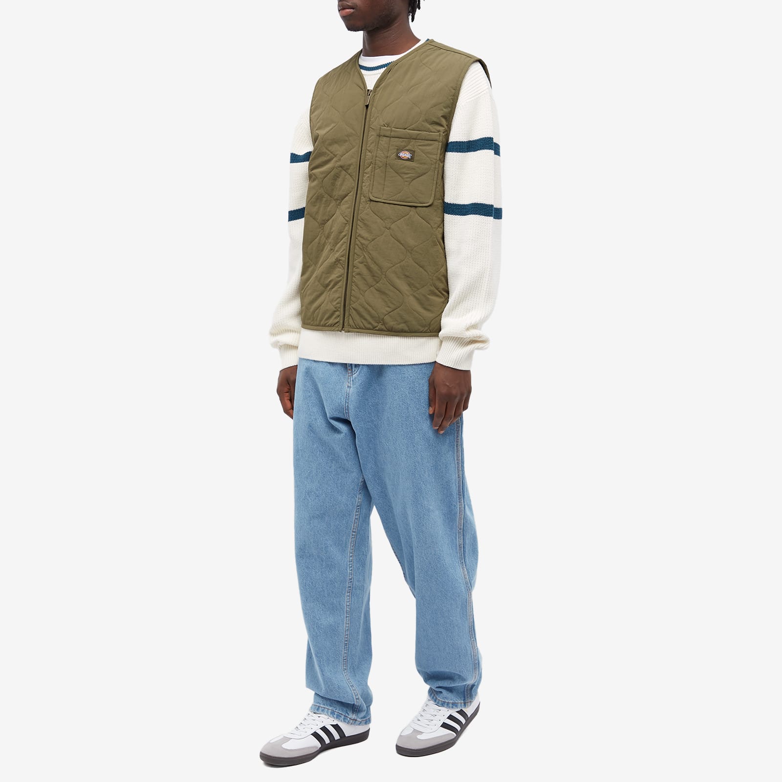 Dickies Thorsby Liner Vest Military Green End