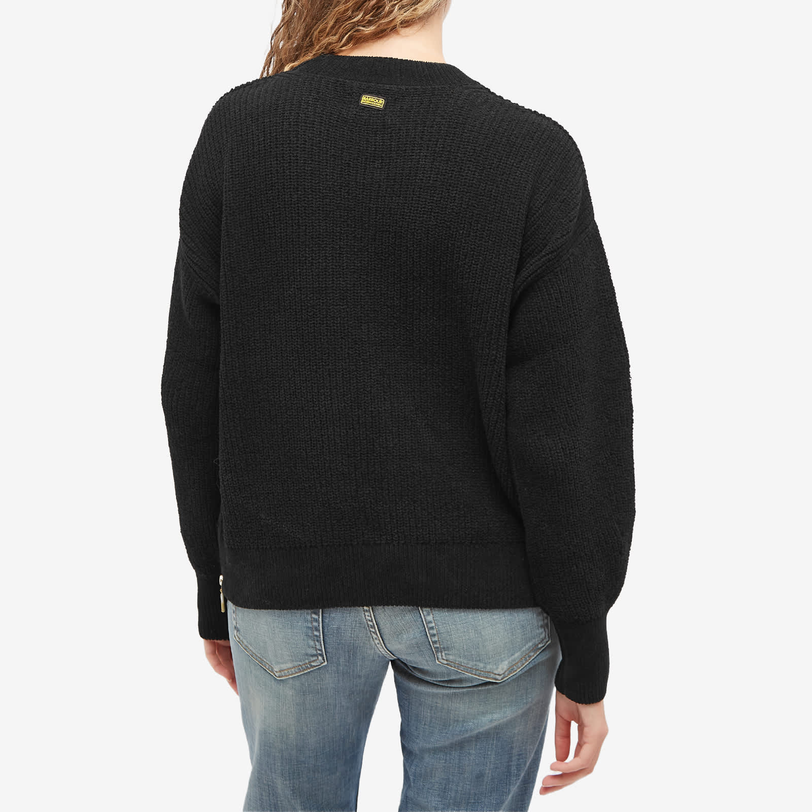 Barbour International Melbourne Knitted Jumper Black | END. (KR)
