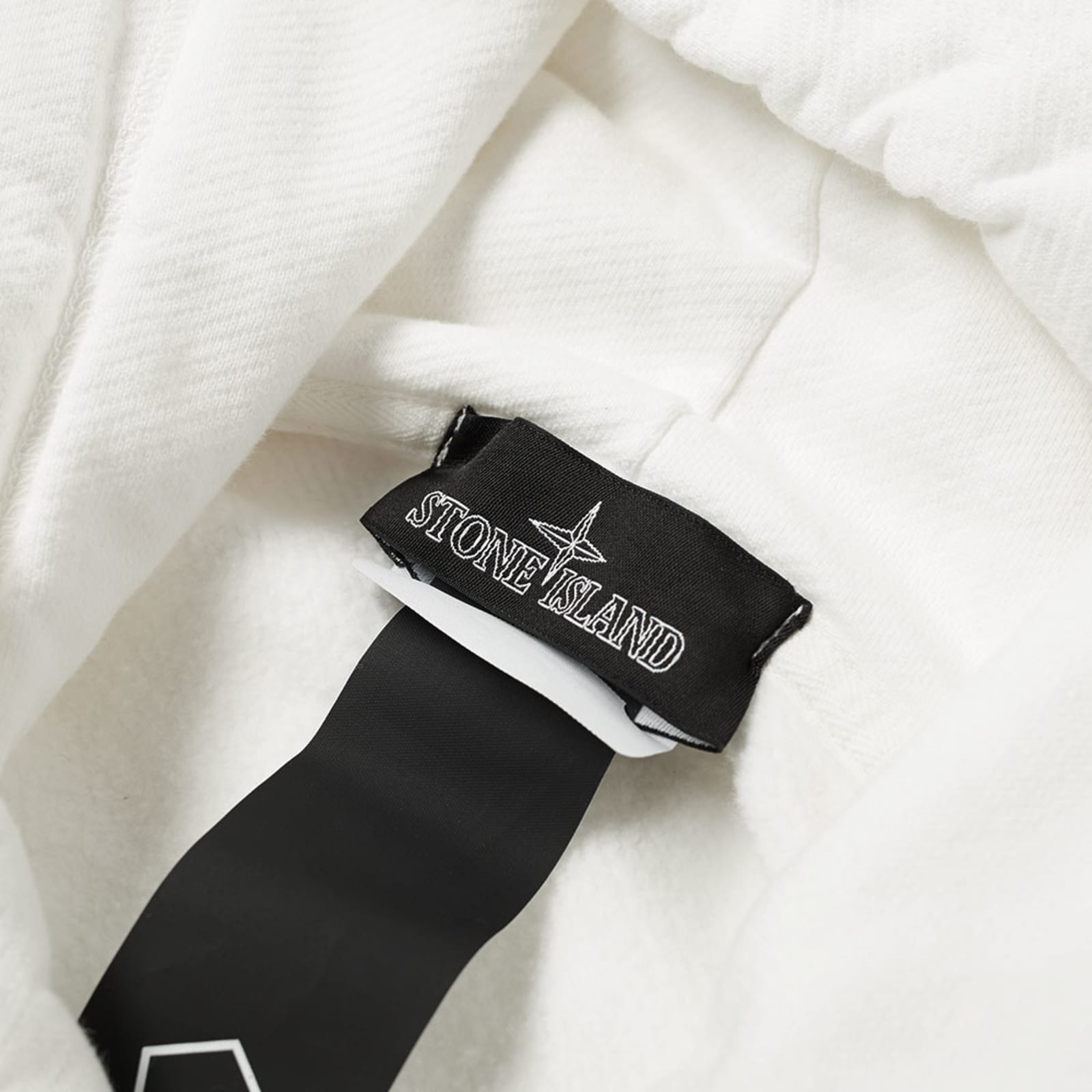 Stone Island Shadow Project Diagonal Weave Popover Hoody Natural | END.