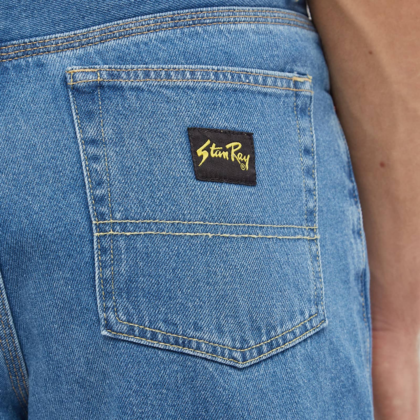 Stan Ray 5 Pocket Tapered Jeans Mid Stonewash | END. (US)