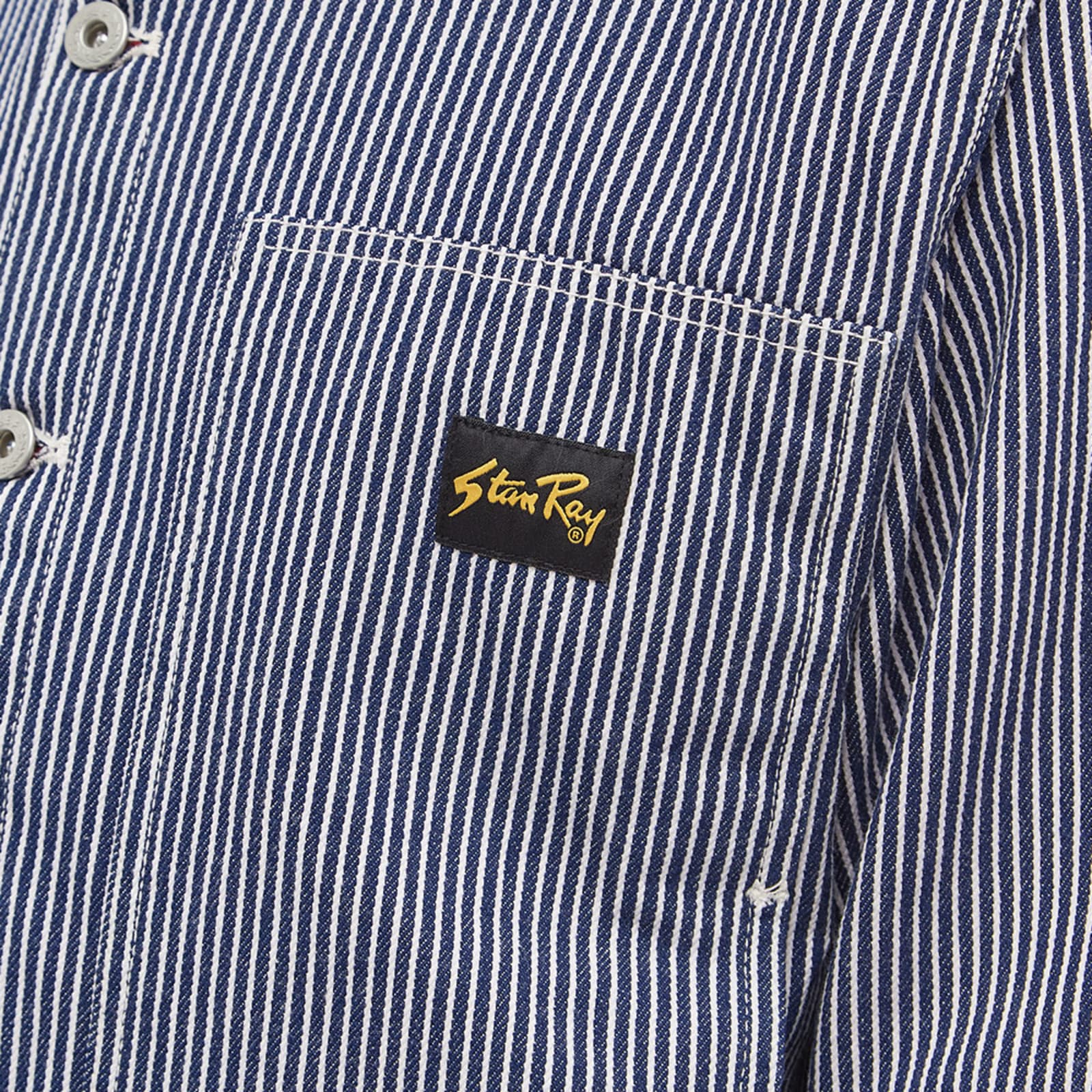 Stan Ray Winter Box Jacket Stonewashed Hickory | END.