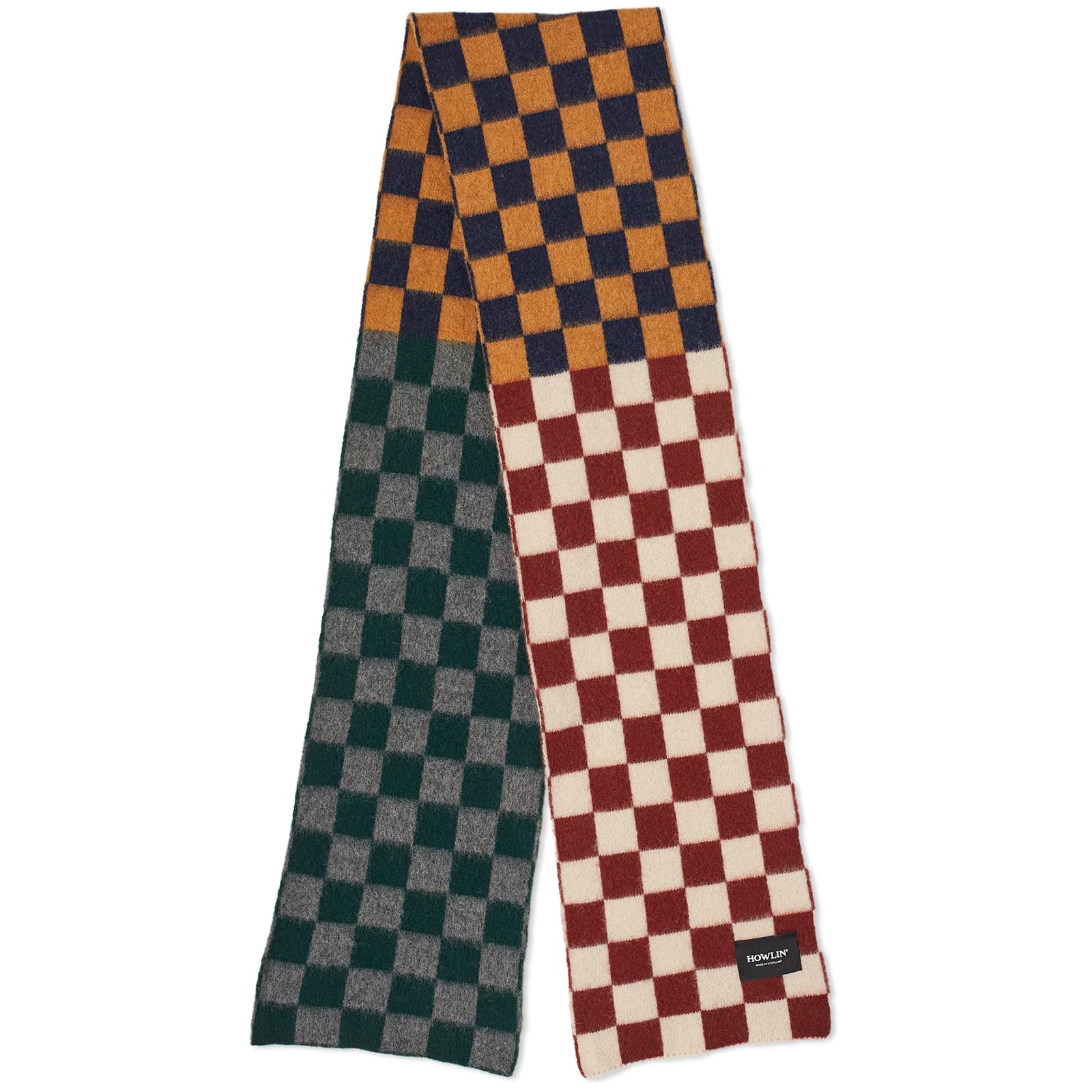 Howlin' Cosmic Checkerboard Scarf Intergalactic | END. (AR)