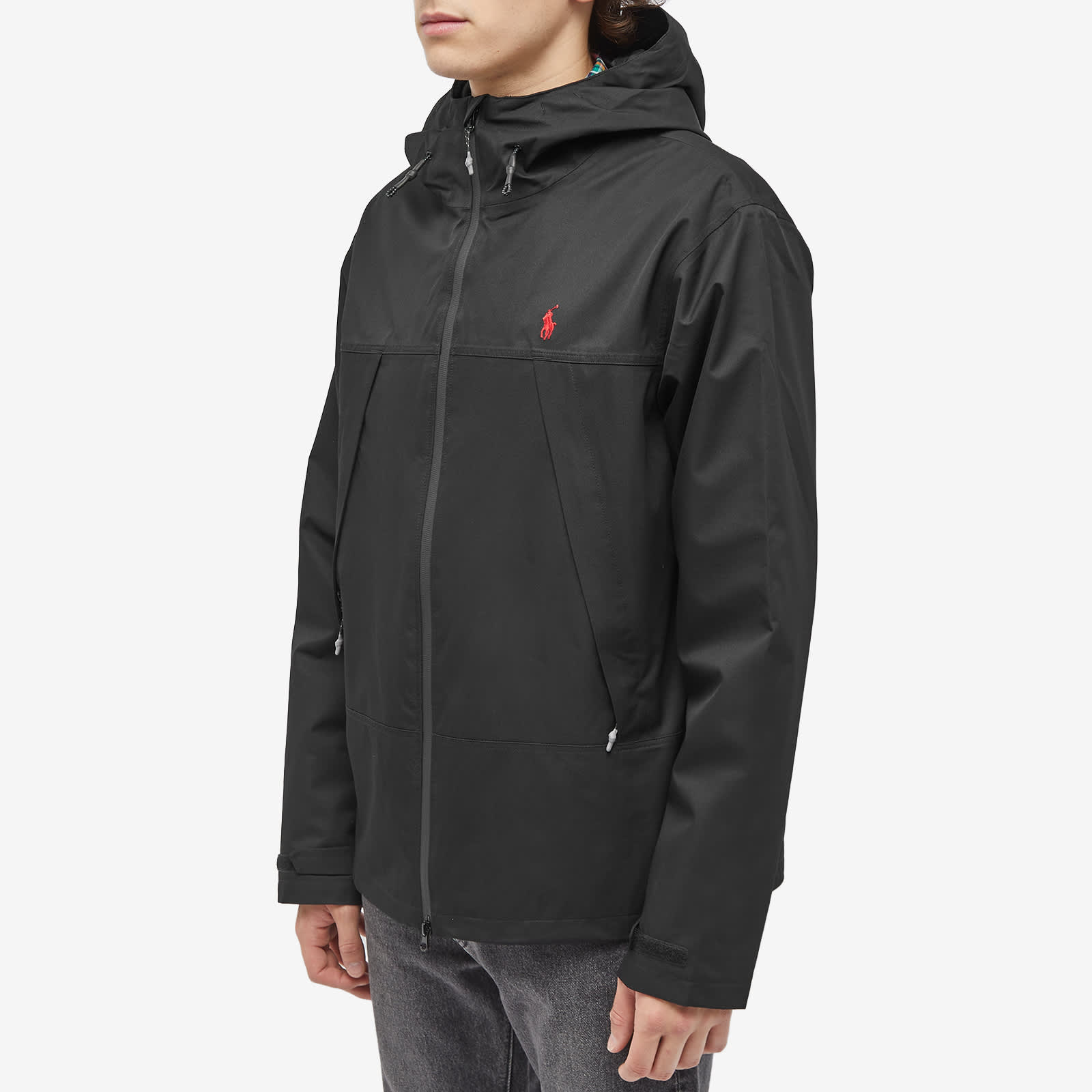 Polo Ralph Lauren Windbreaker Harrington Jacket Polo Black | END.