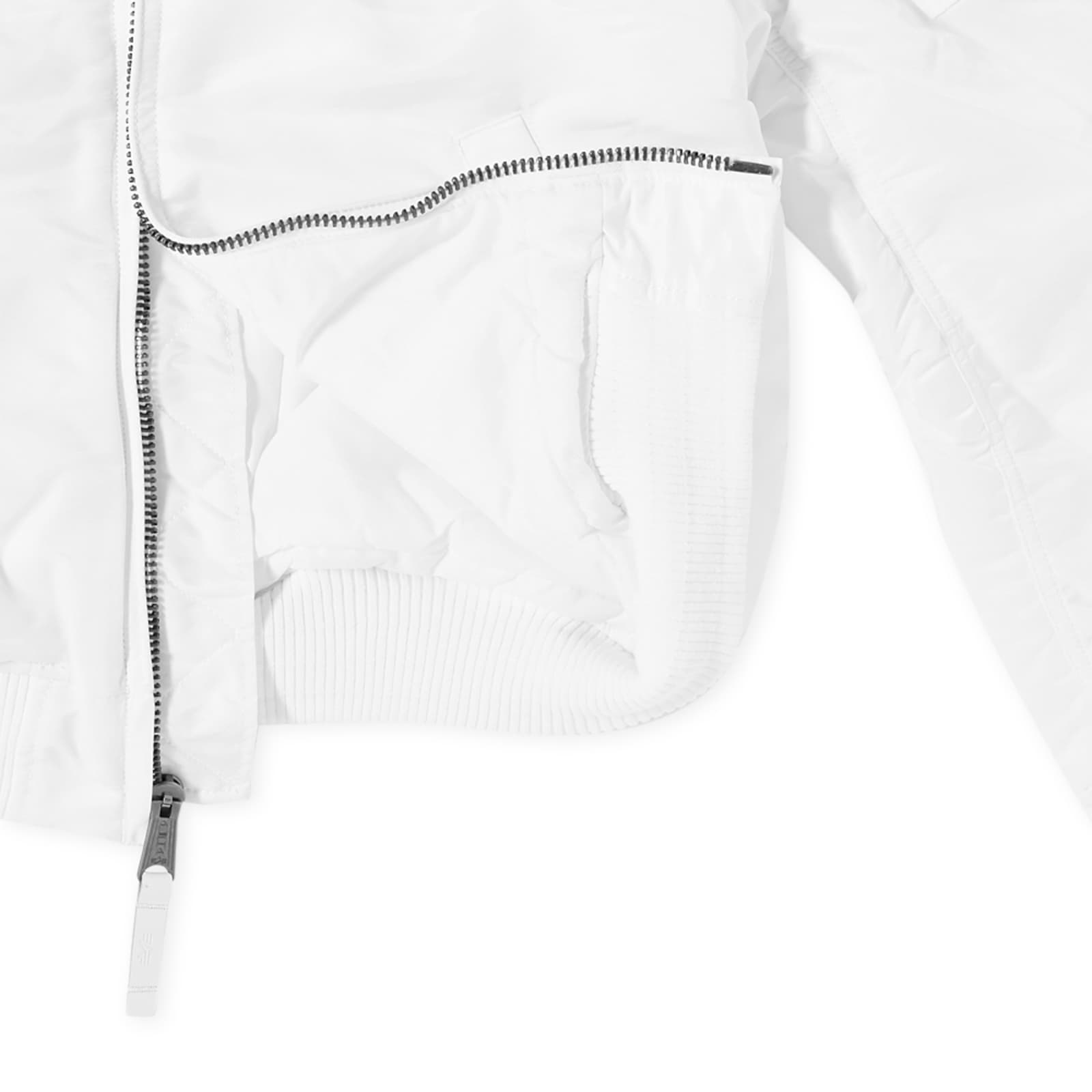 Alpha Industries MA-1 VF NASA Jacket White | END. (US)