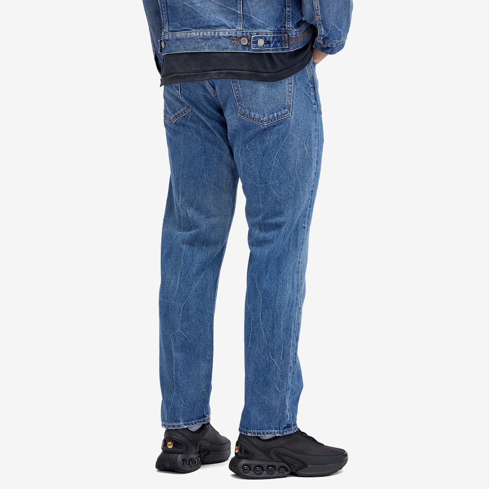 Uniform Experiment Damaged Denim Jeans Indigo | END. (AU)