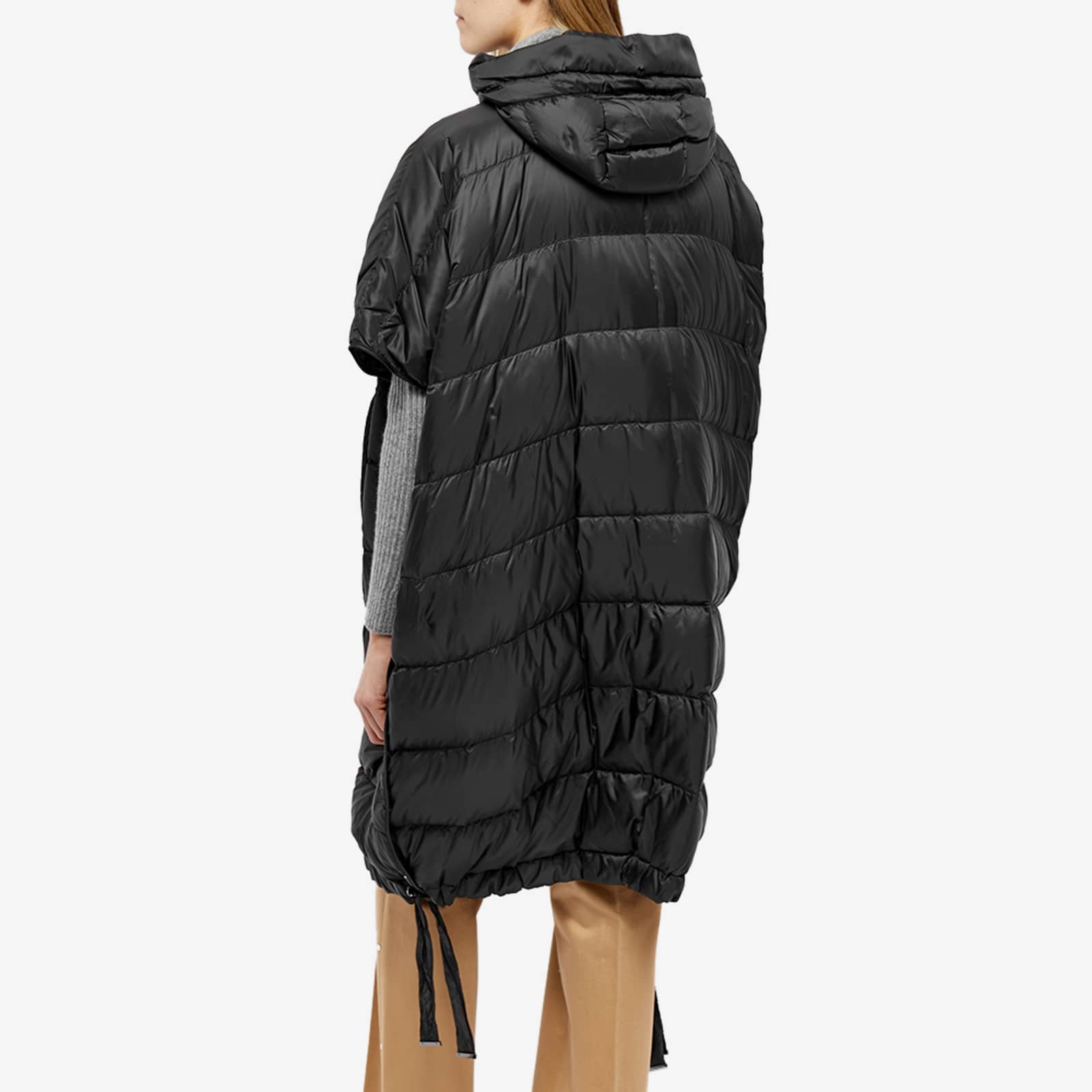 Max Mara Seicap Maxi Puffer Coat Black | END.