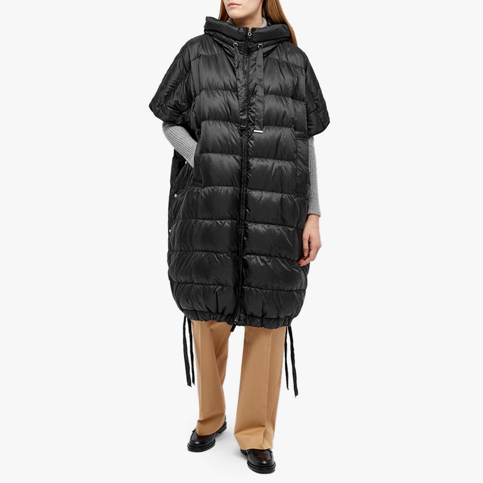 Max Mara Seicap Maxi Puffer Coat Black | END. (JP)