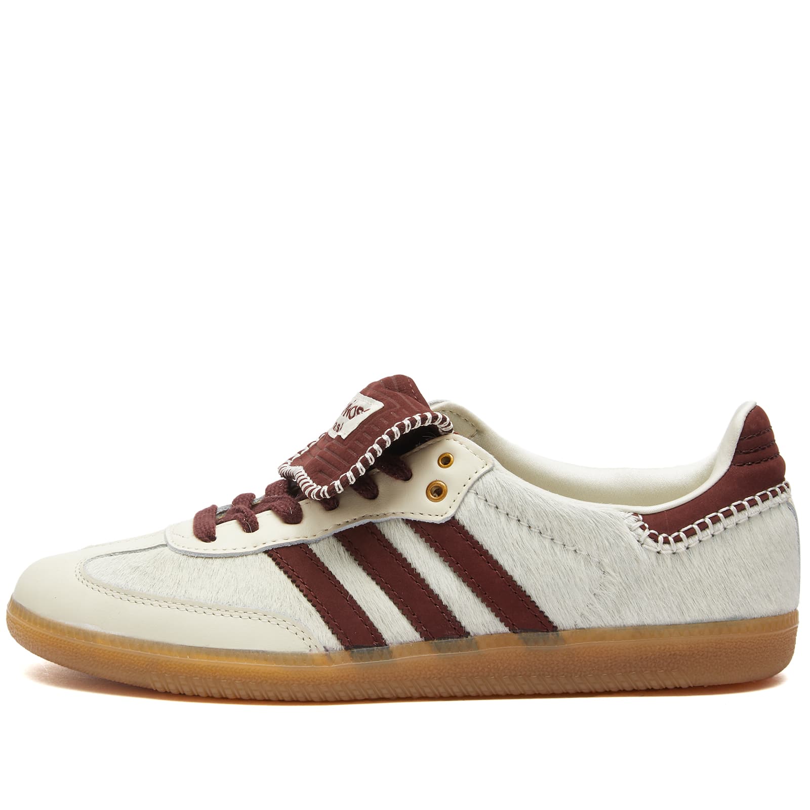 Adidas x Wales Bonner Samba Cream White, Brown & Lucky Blue | END. (IT)
