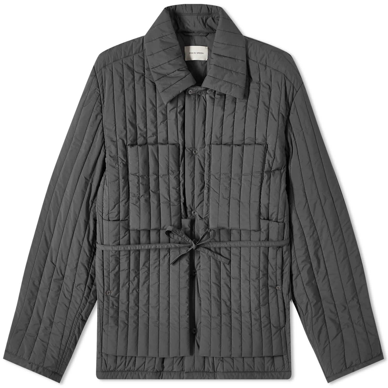 Craig Green Quilted Work Jacket Black | END.