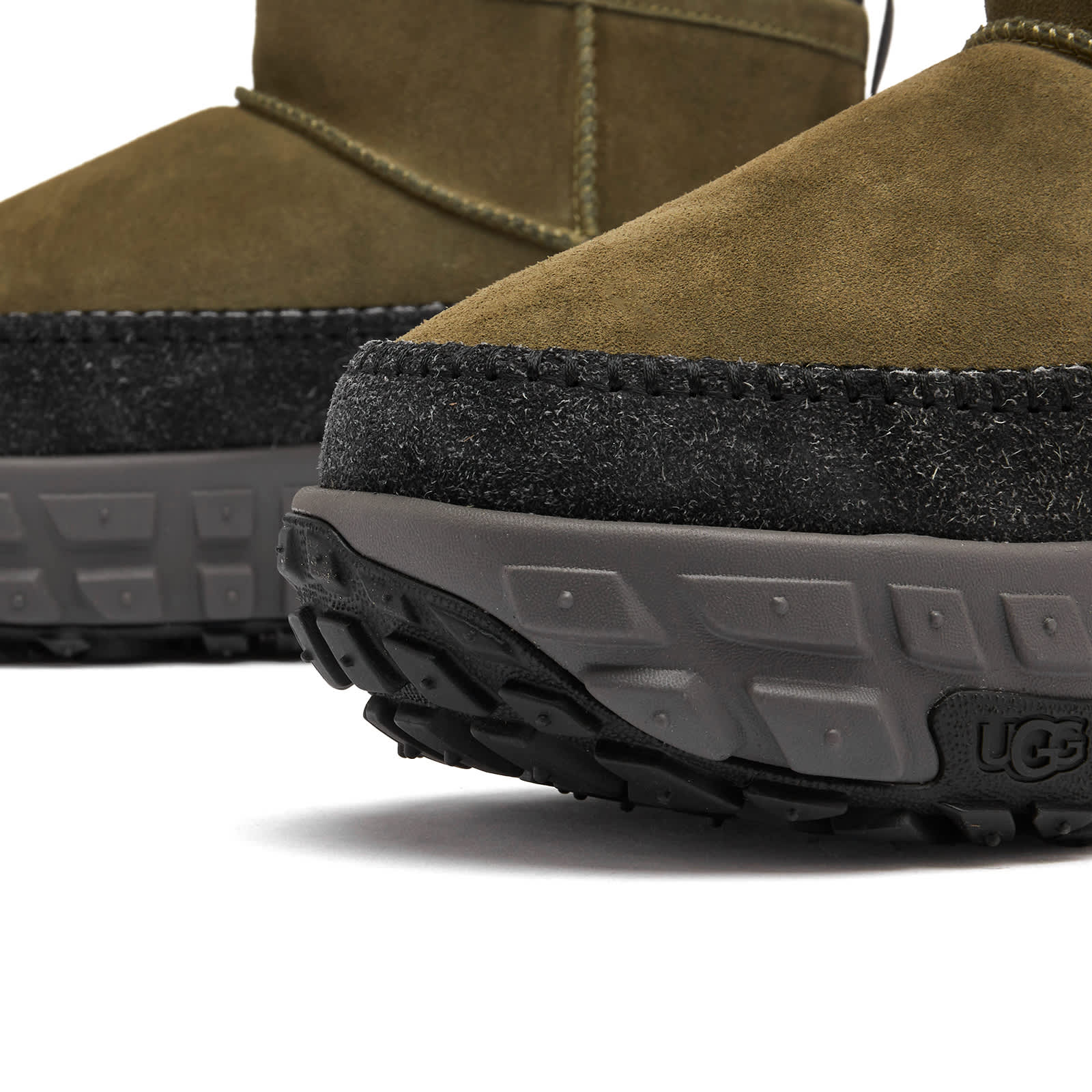 UGG Venture Daze Ultra Mini Boot Burnt Olive / Charcoal | END. (US)