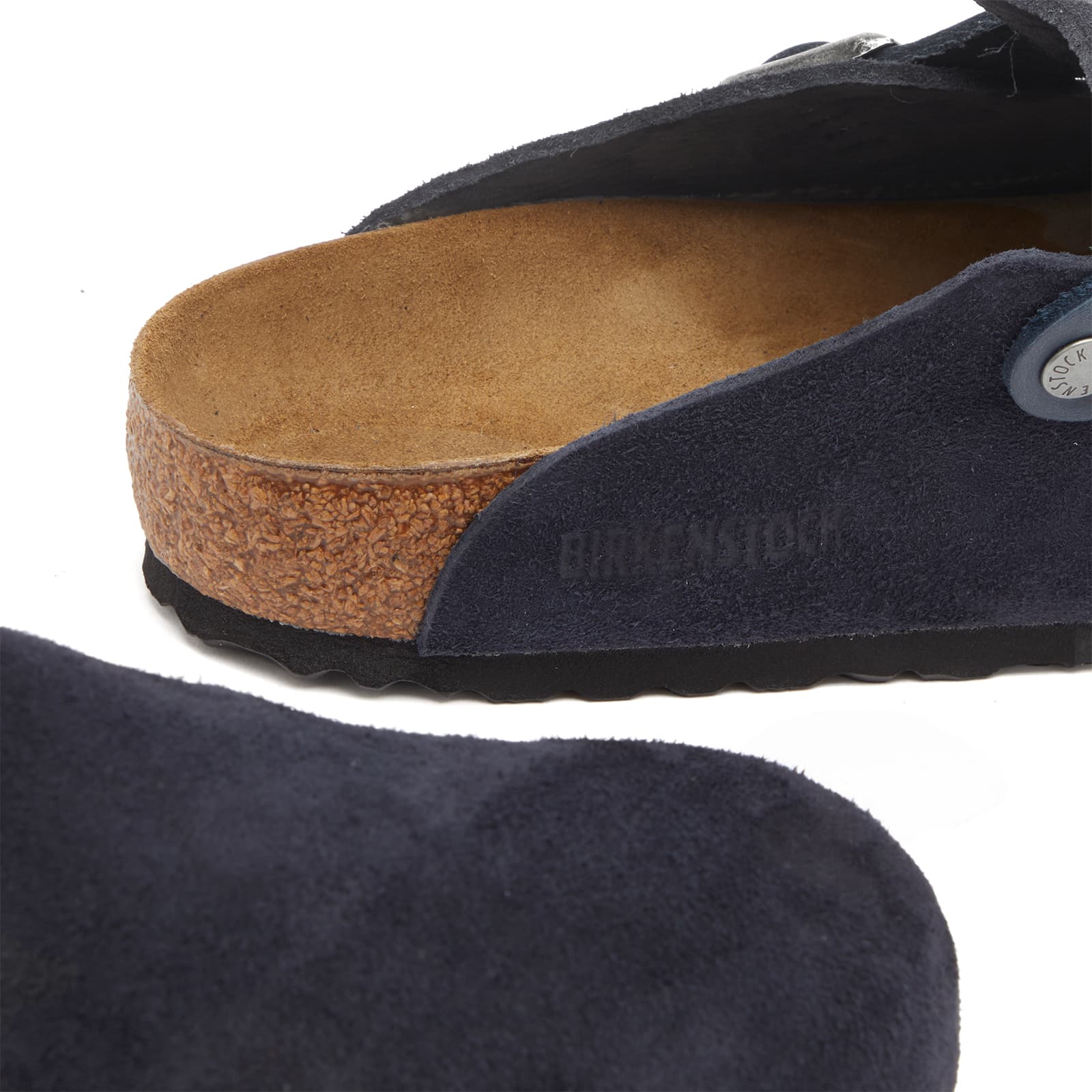 Birkenstock Boston Midnight Suede & Oiled Leather | END. (CA)