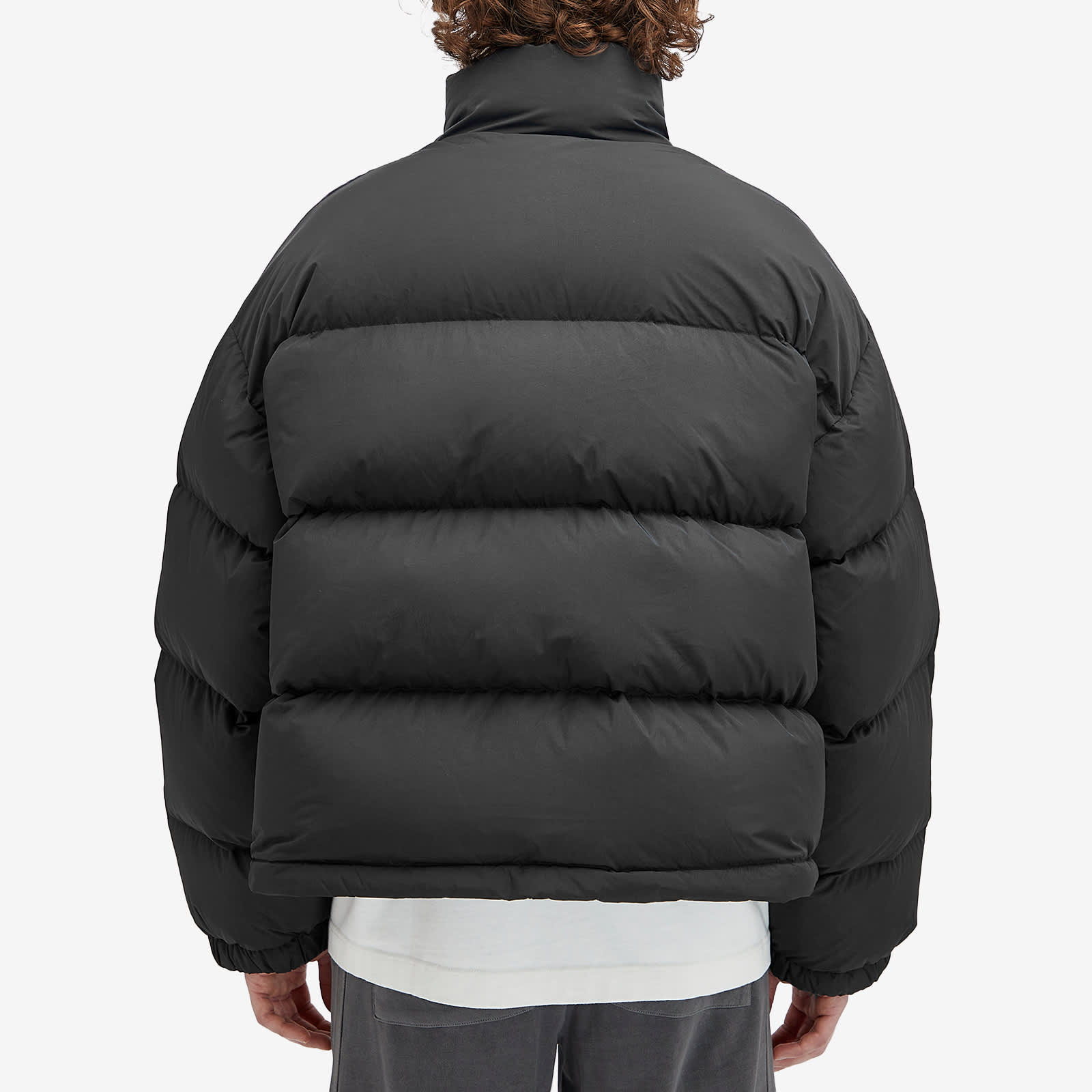Cole Buxton Cropped Logo Puffer Jacket Black | END. (GB)