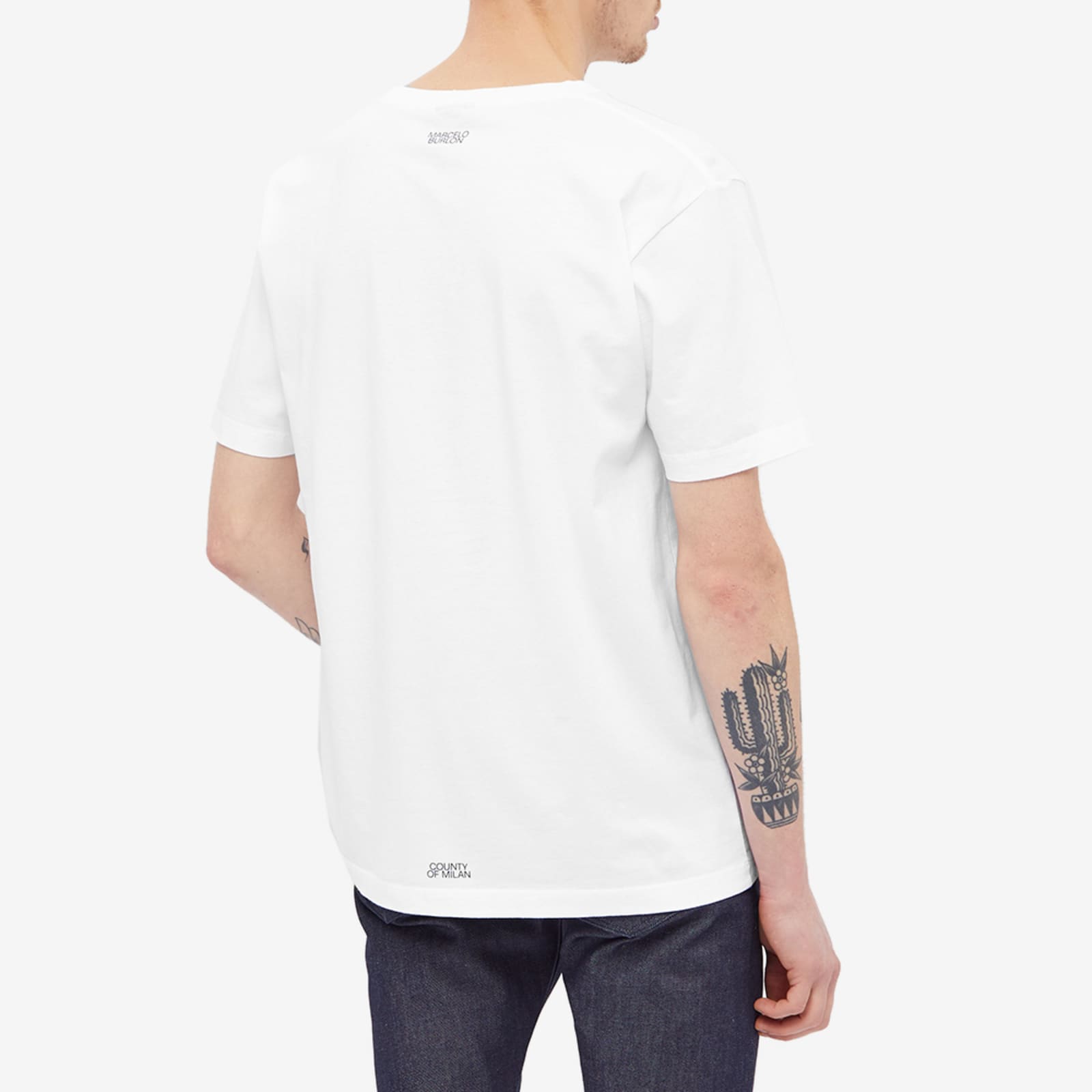 Marcelo Burlon Cross Logo T-Shirt White | END.