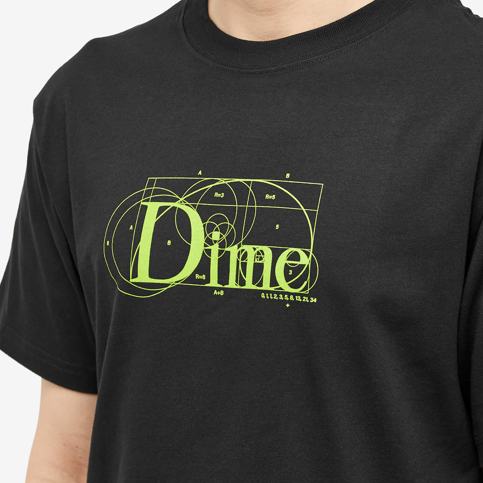 Dime Classic Ratio T-Shirt Black | END. (US)