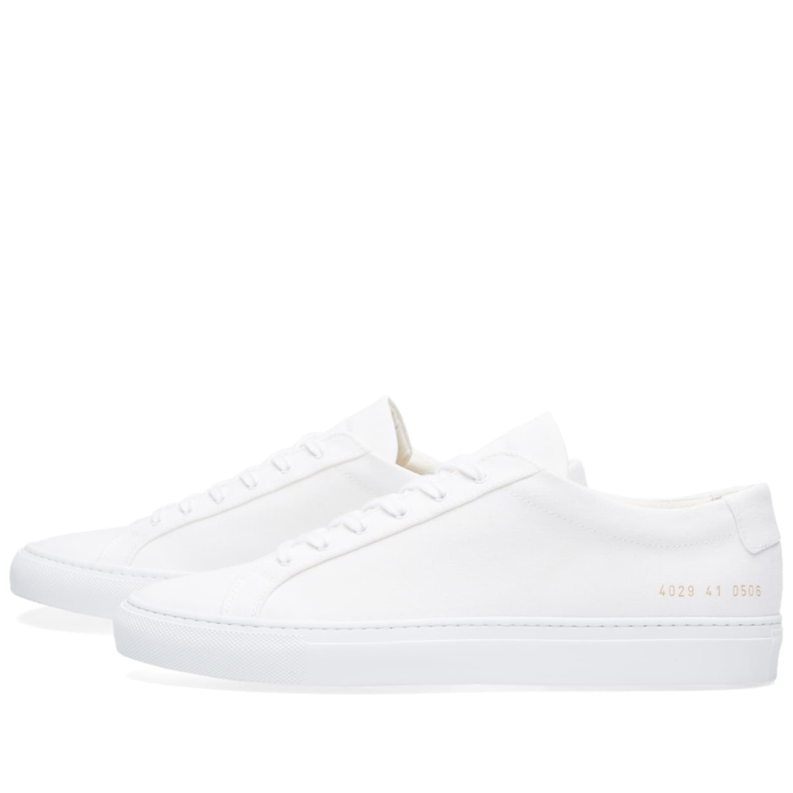 Woman by Common Projects Achilles Low Canvas White | END. (US)