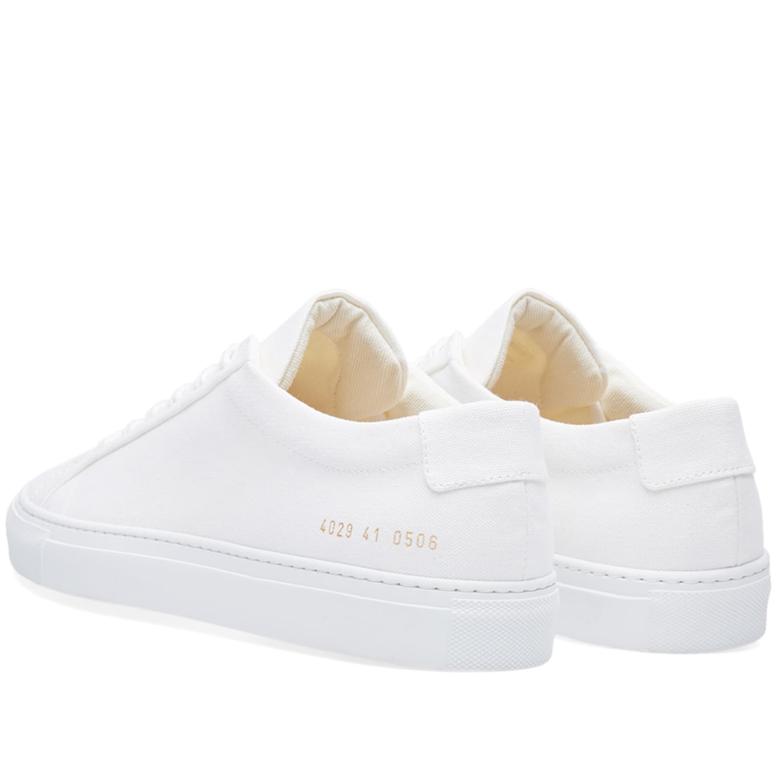 Woman by Common Projects Achilles Low Canvas White | END. (US)