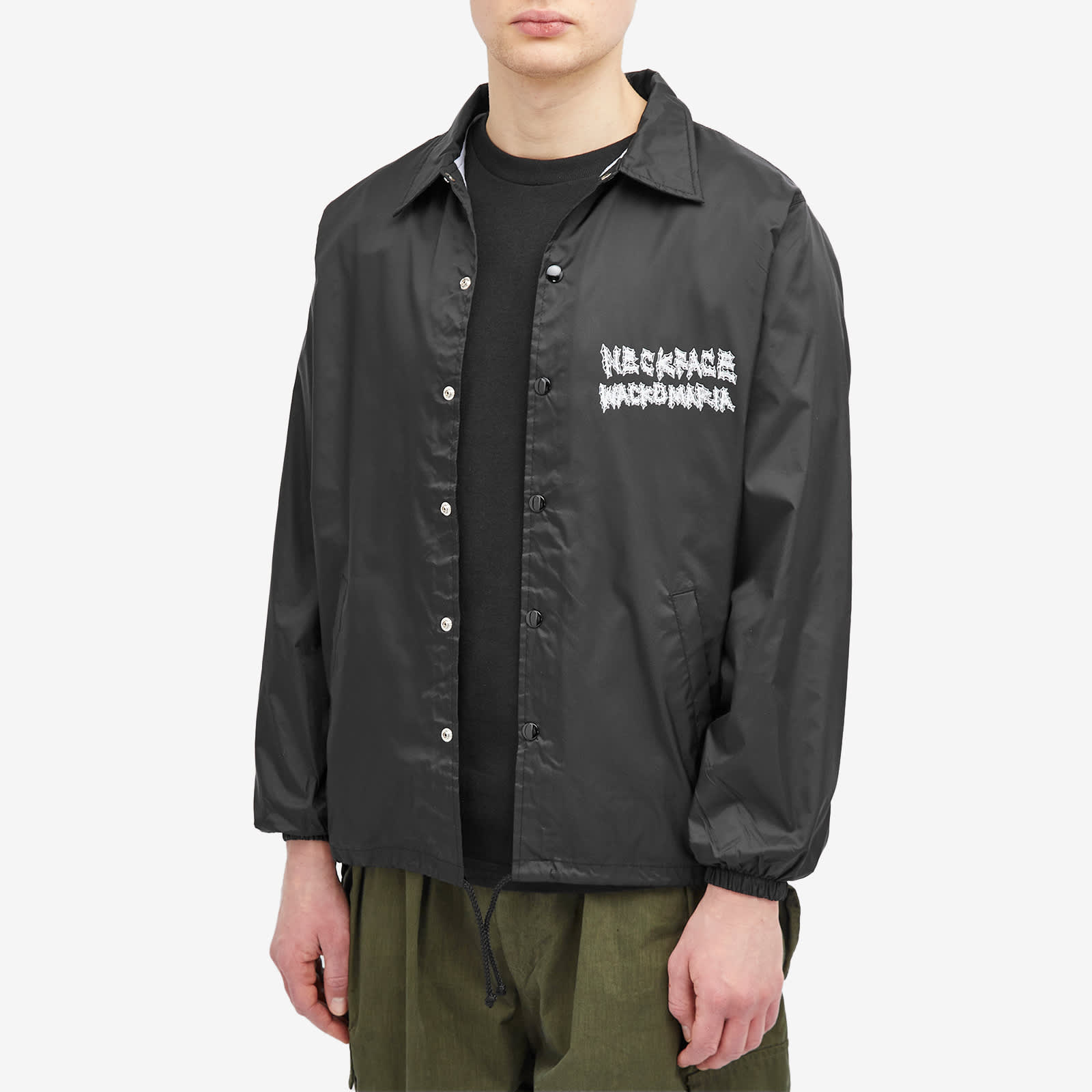Wacko Maria x Neckface Coach Jacket Black | END. (US)