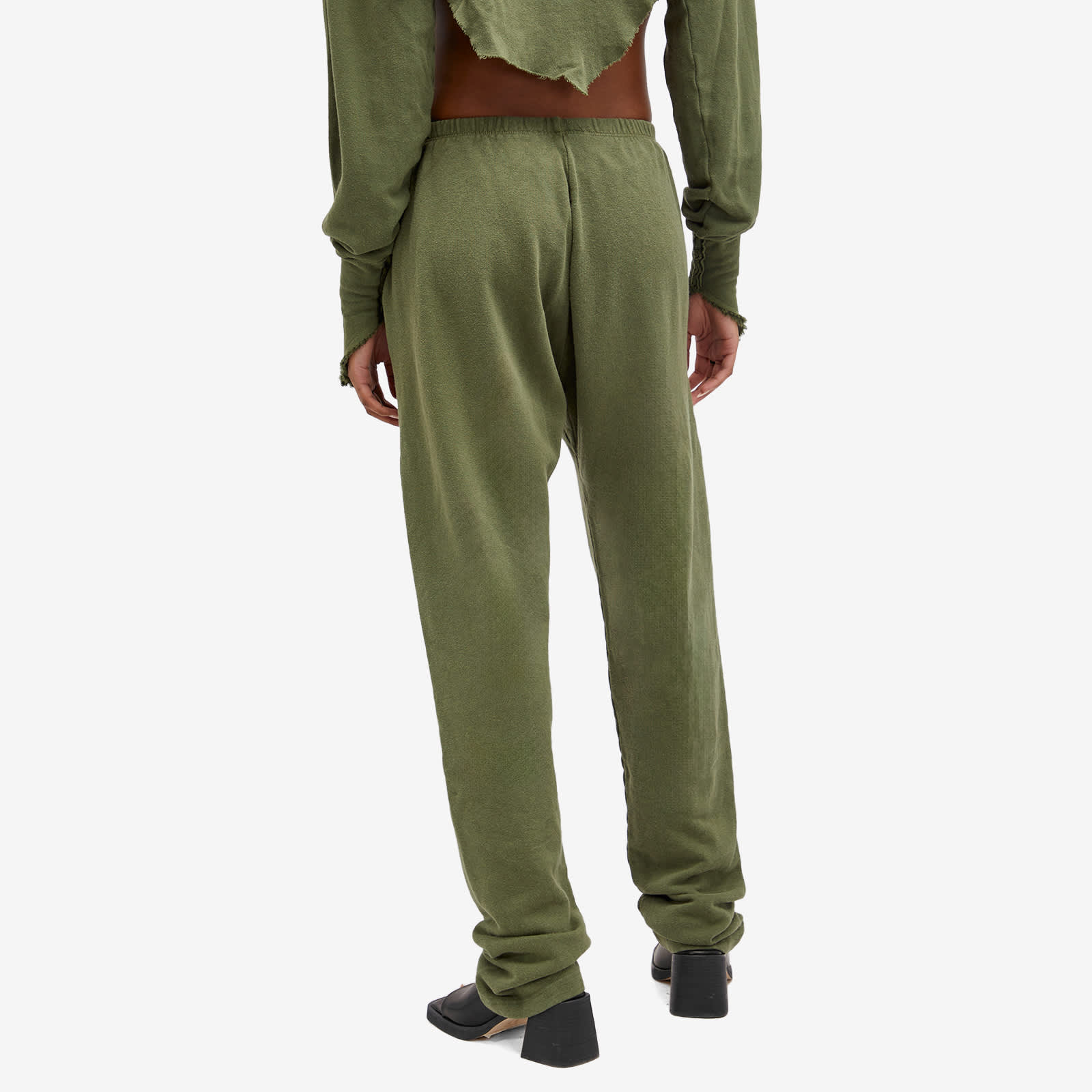 Sami Miro Vintage Safety Pin Sweat Pants Army Green | END. (DE)