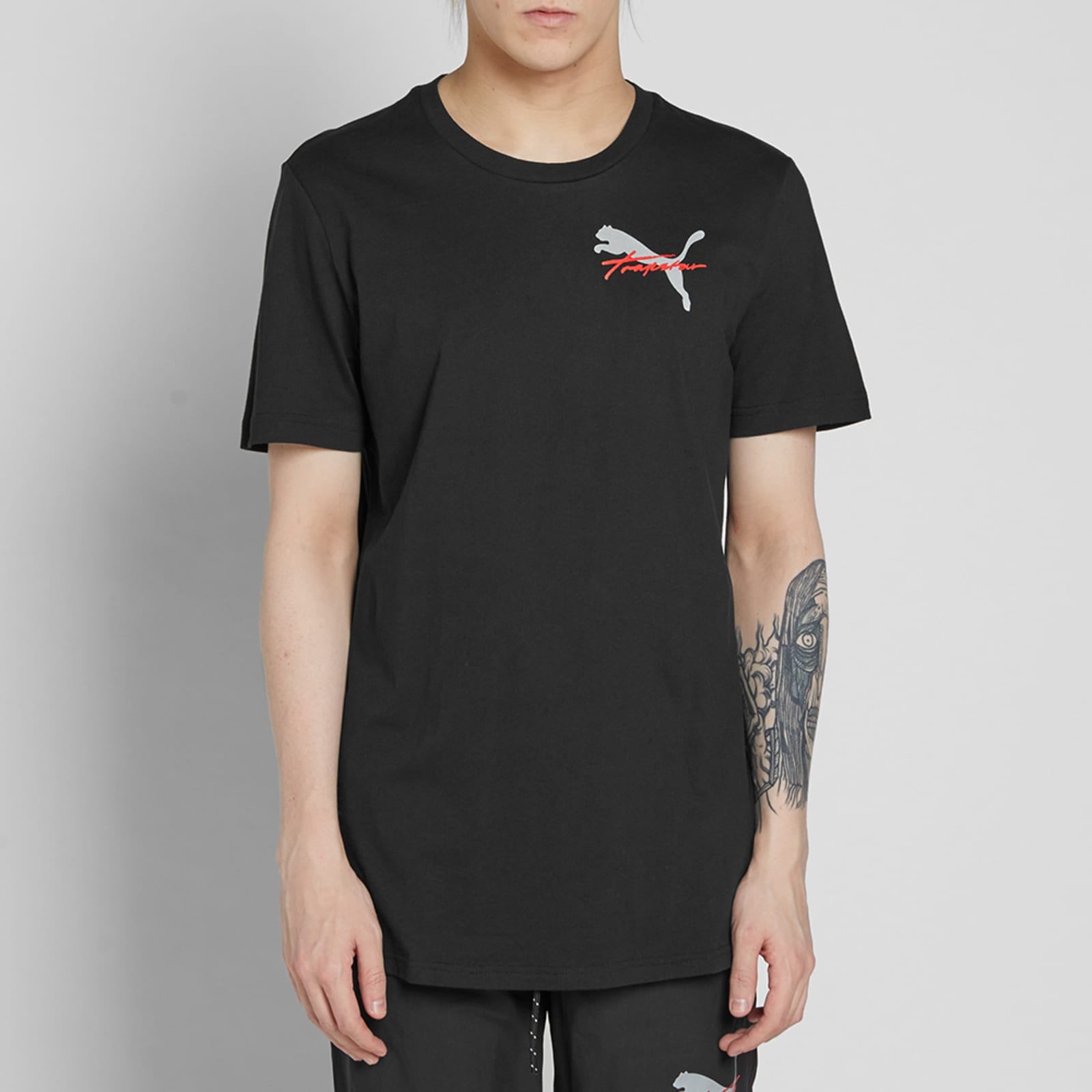 Puma x Trapstar Track Tee Puma Black | END.
