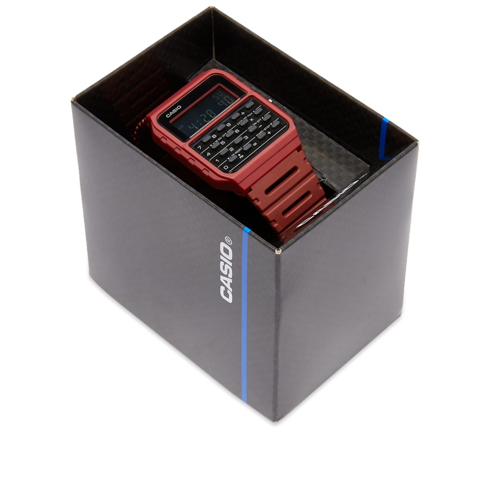 Casio Vintage Calculator Watch Red | END.