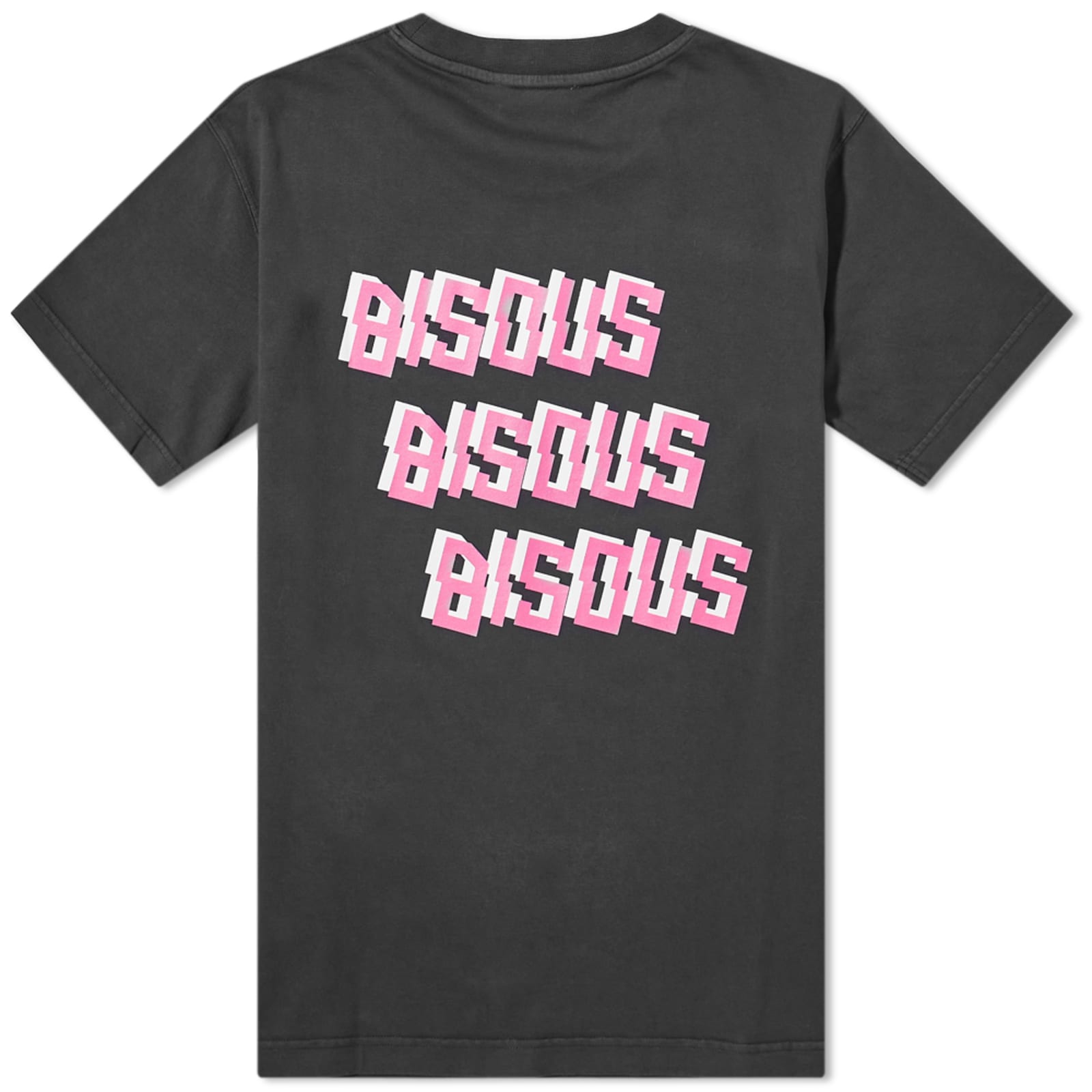 Bisous Skateboards Bisous X3 Front and Back T-Shirt Black | END. (KR)