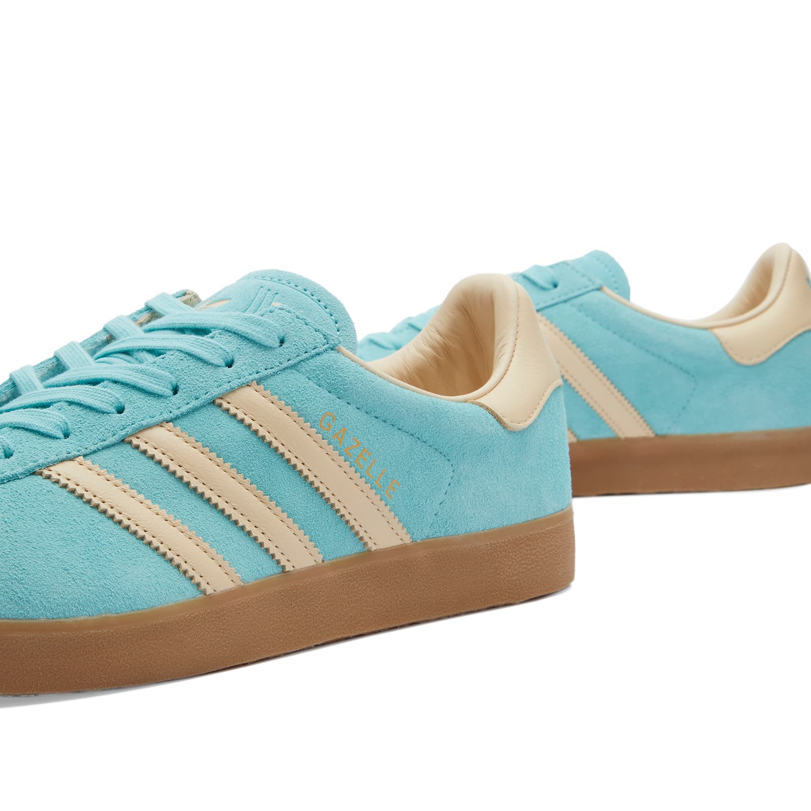 Adidas GAZELLE 85 Easy Mint & Crystal Sand & Gum4 | END. (US)