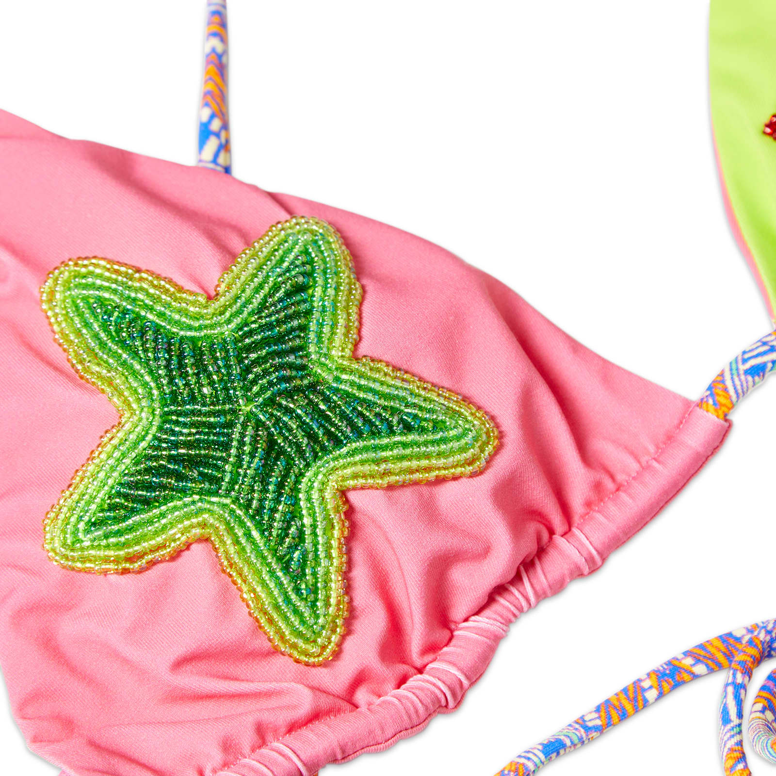 It's Now Cool String Bead Bikini Top Star Lit Beaded | END. (AU)
