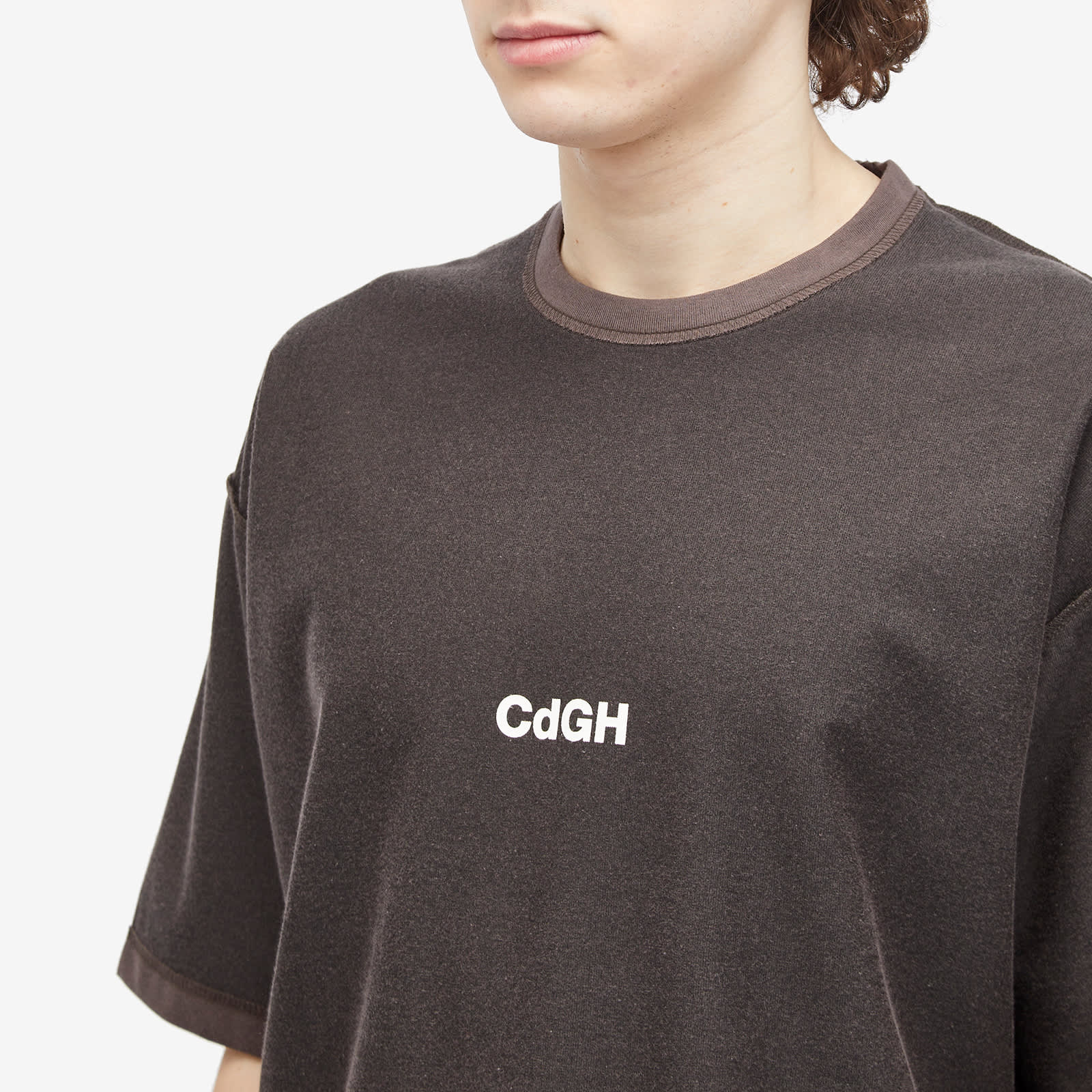 Comme des Garçons Homme CdGH Double Faced Tee Brown | END. (JP)