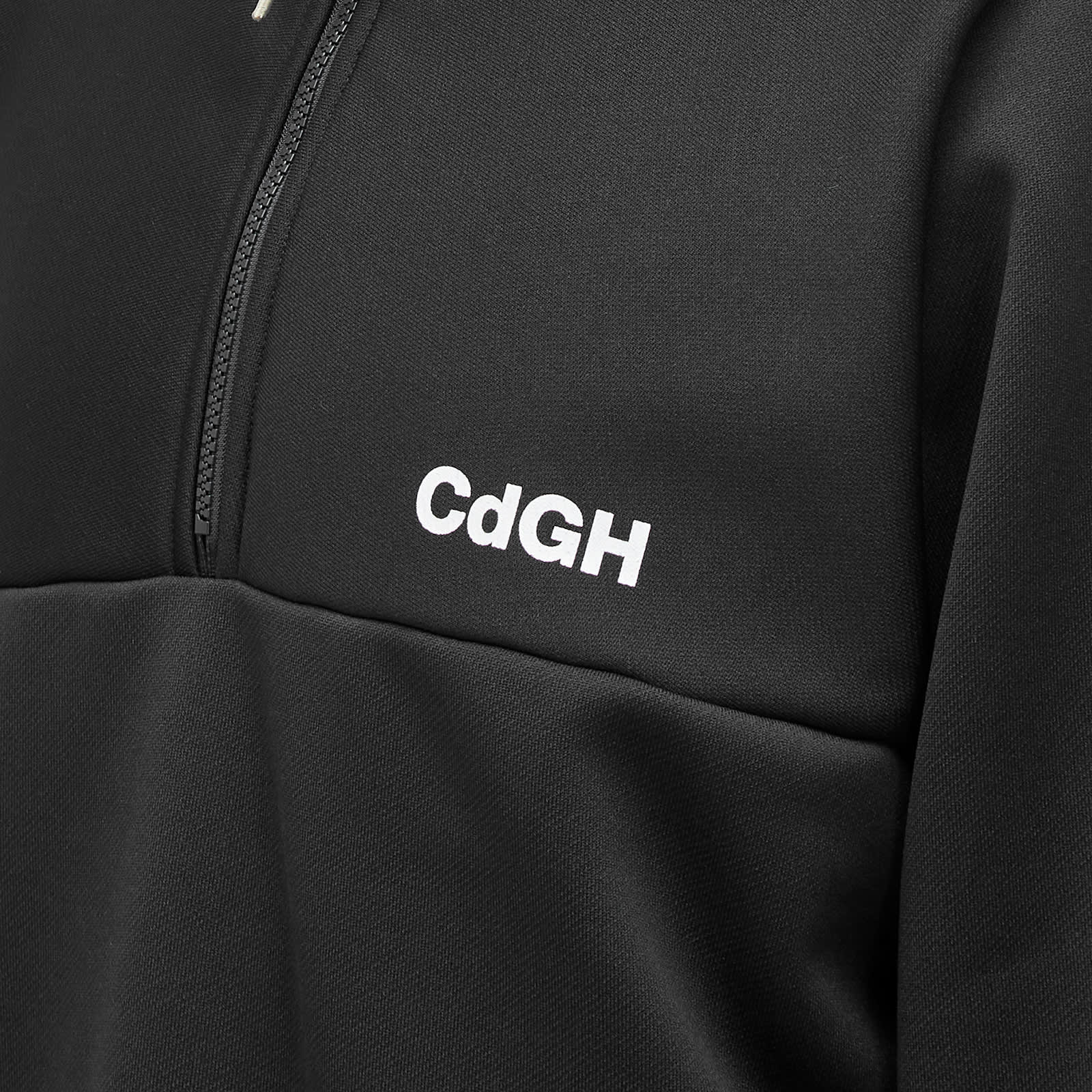 Comme des Garçons Homme CdGH Half Zip Sweat Black | END. (US)