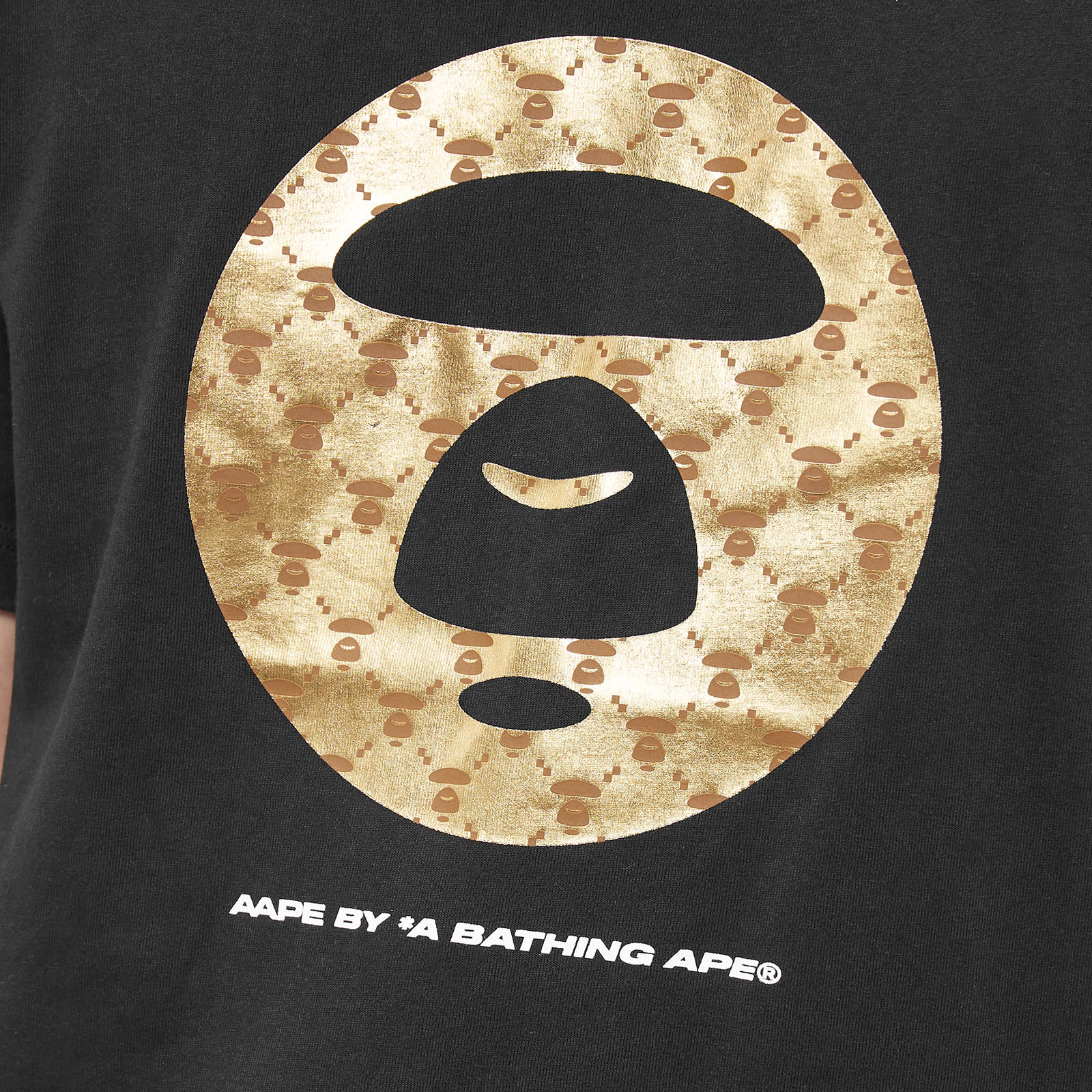 AAPE Dope Moon Face T-Shirt Black | END. (US)