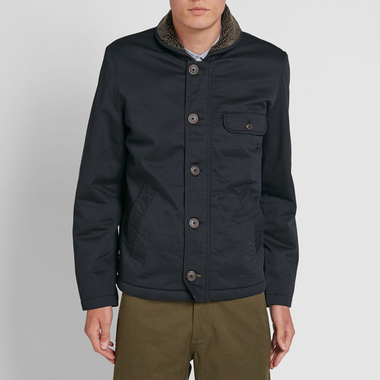 Universal Works N-1 Jacket Navy Twill | END.