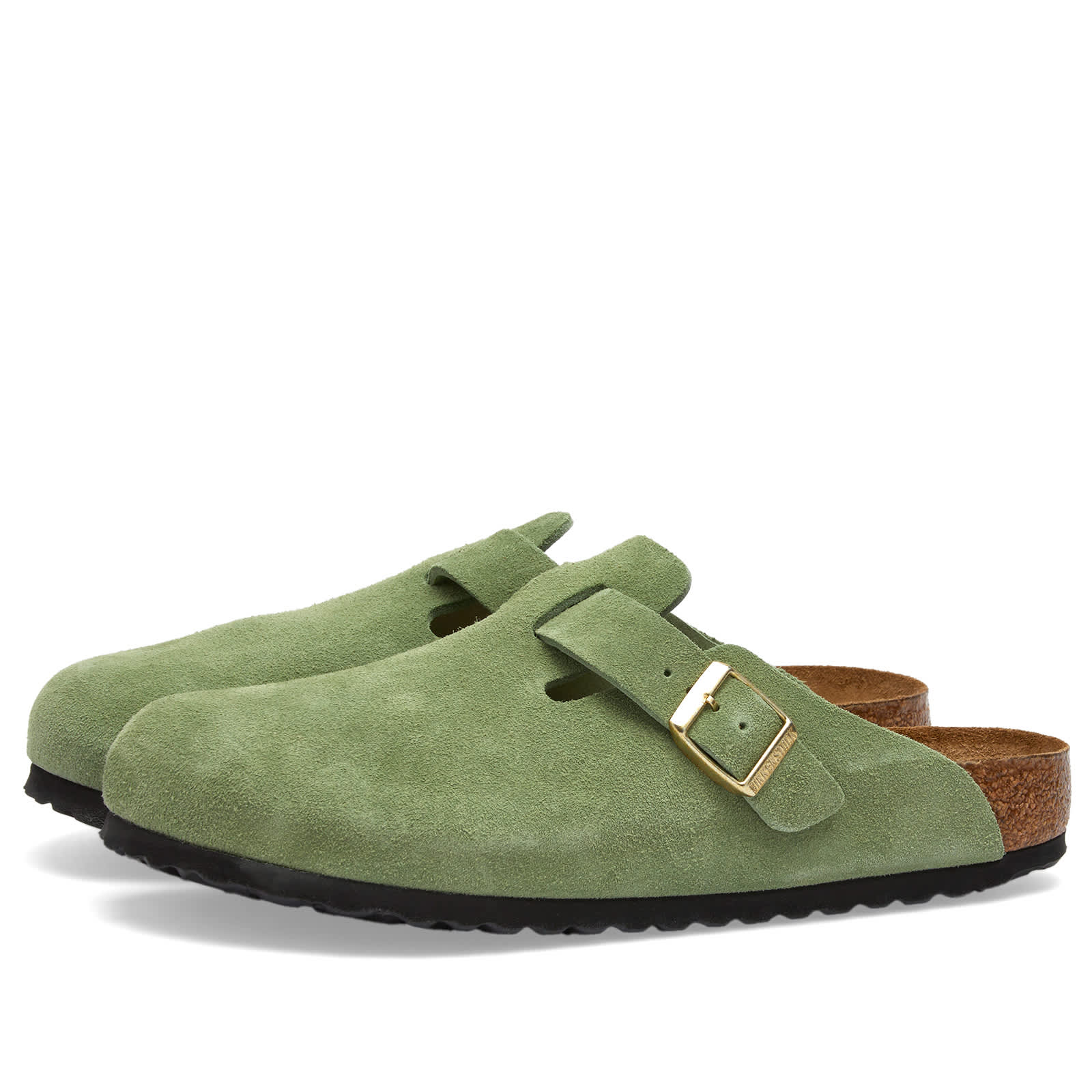 Birkenstock Boston Sfb Green Tea | END. (US)