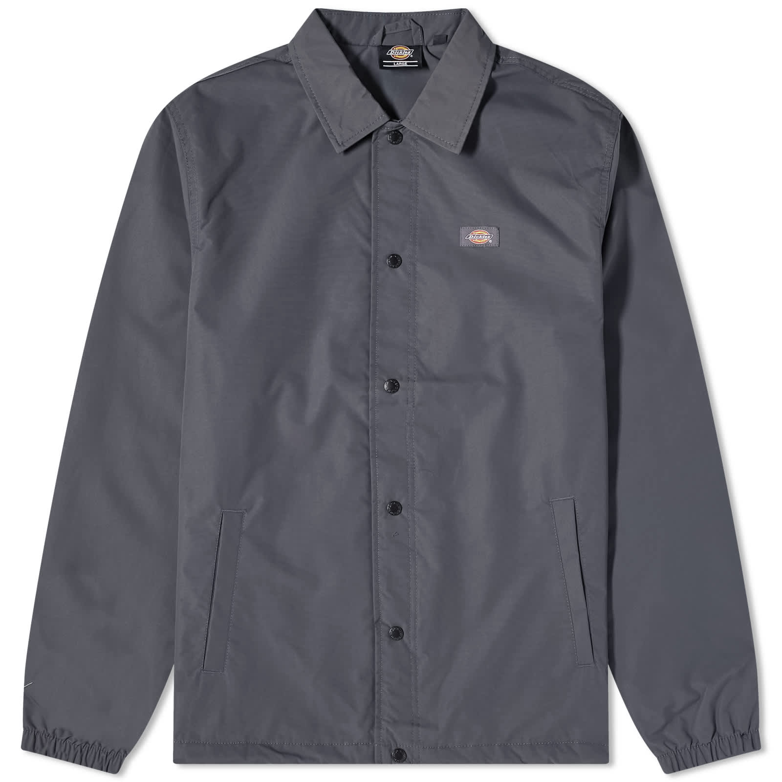 Dickies Oakport Coach Jacket Charcoal Grey | END.