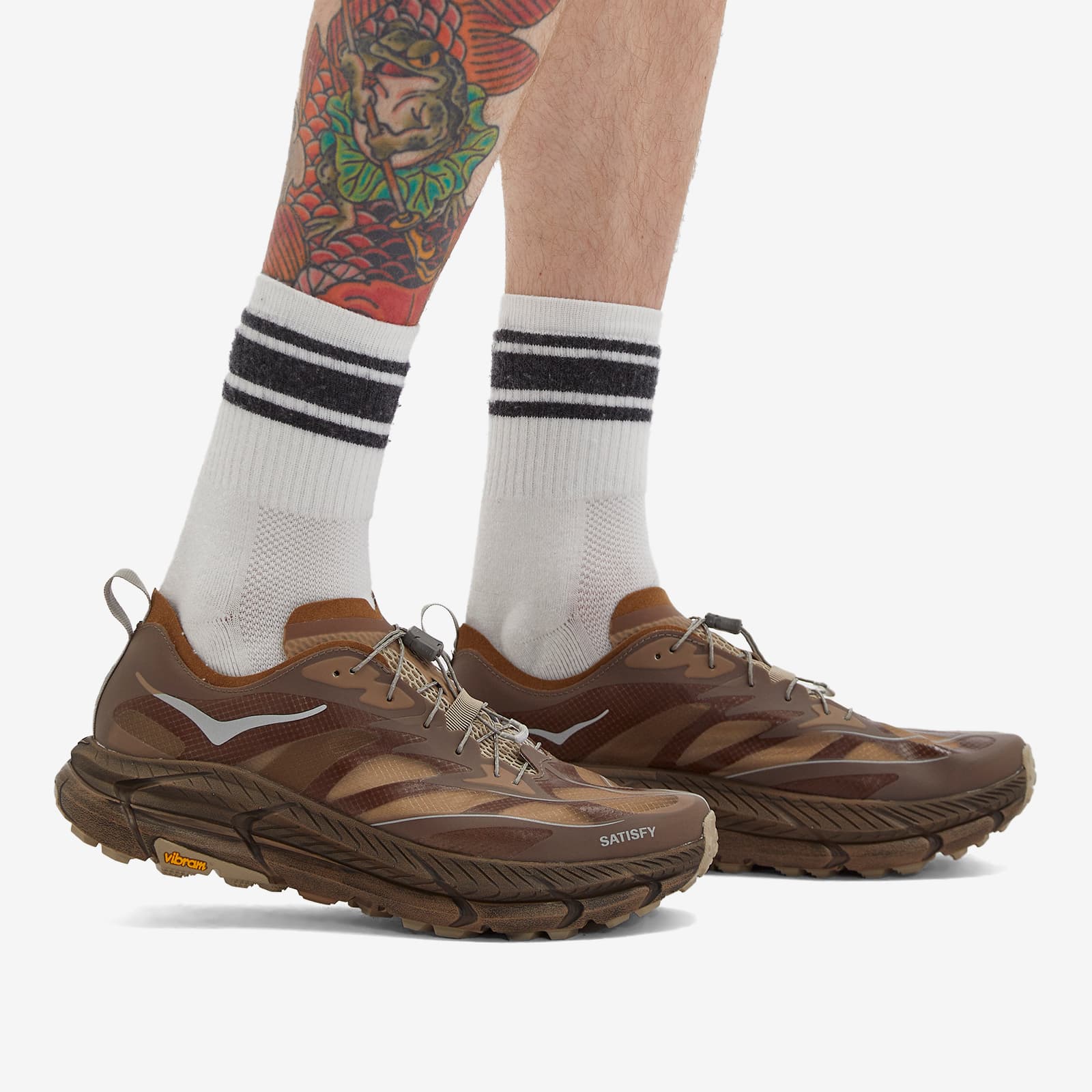 HOKA ONE ONE X Satisfy Mafate Speed 4 Lite Rubber | END. (US)