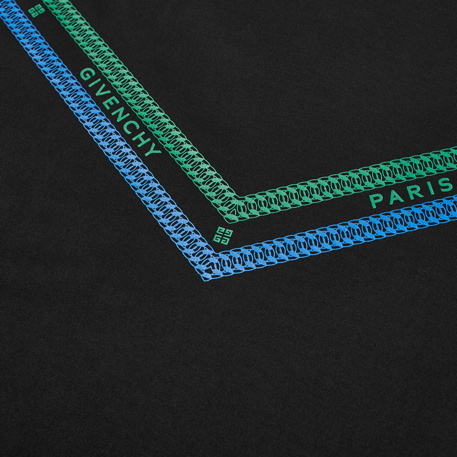 Givenchy Chain Rainbow T-Shirt Black & Rainbow | END. (AR)