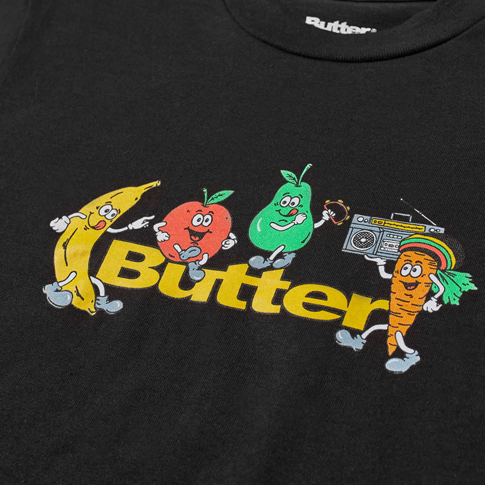 Butter Goods Fruits Logo T-Shirt Black | END. (GB)